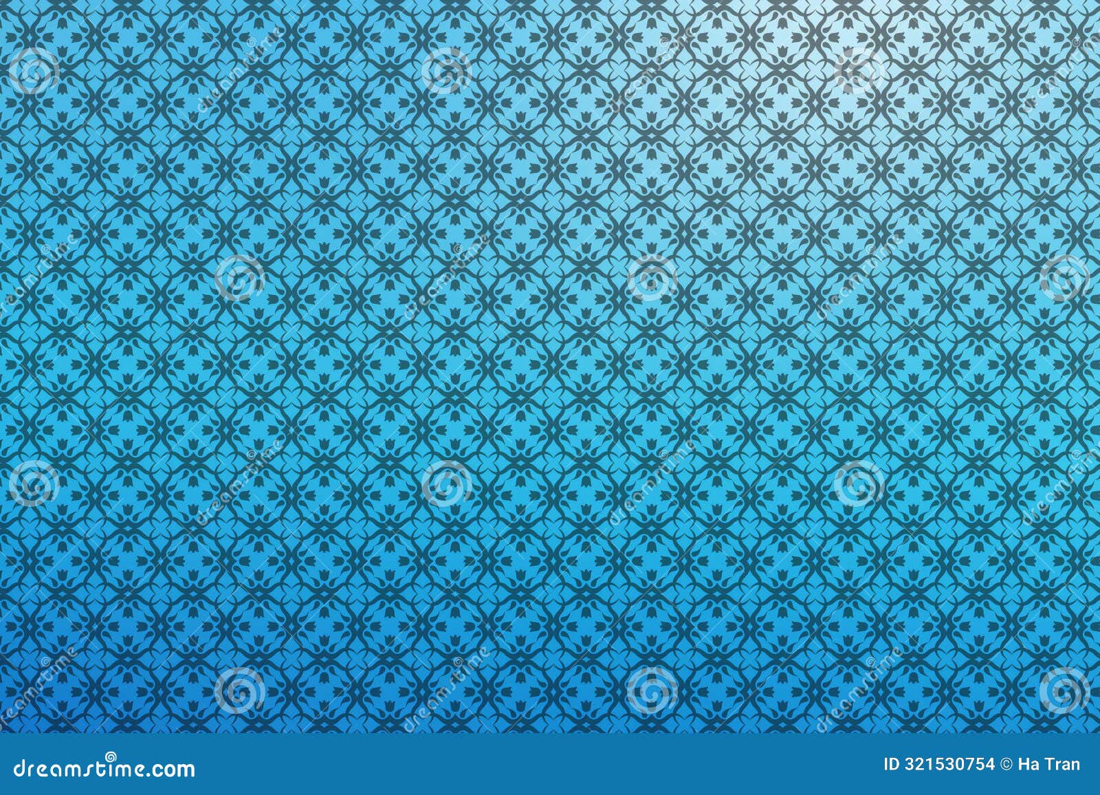 Blue Background with a Pattern in the Form of a Lattice Stock ...