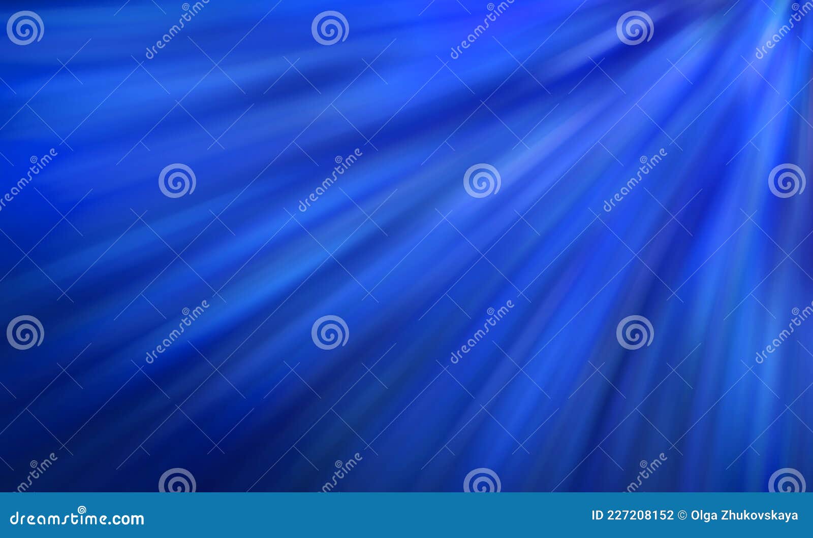 Blue Background with Rays. the Abstraction is Bright Stock Photo ...