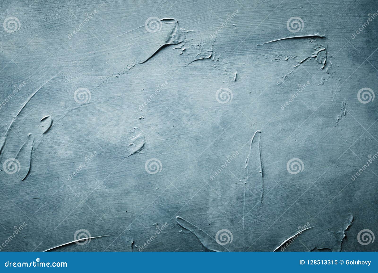 Blue Background Scratched Blackboard Template Stock Image - Image of ...