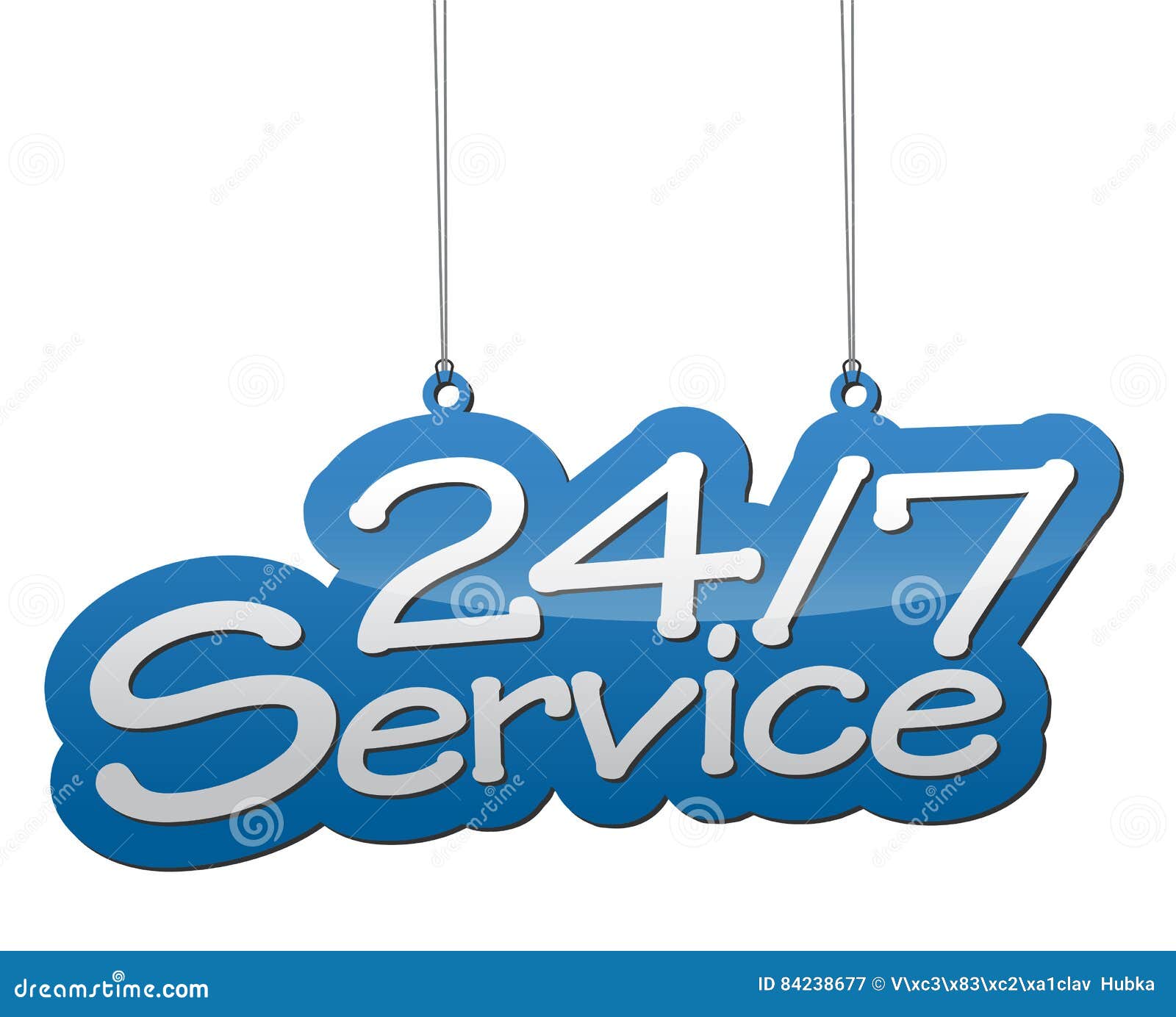 Blue background service stock vector. Illustration of contact - 84238677