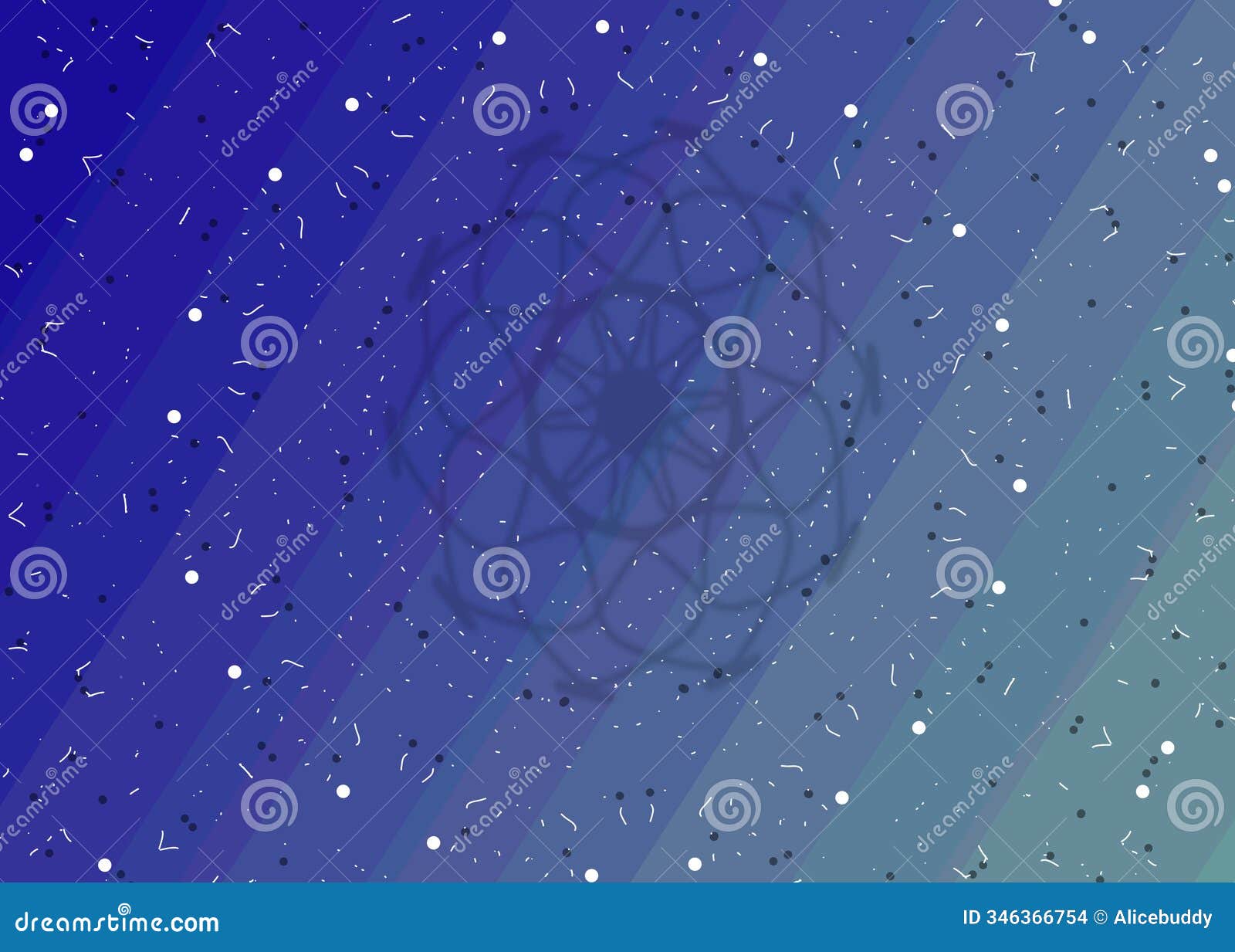 Blue Background Shading With Geomatric Ball For Background Stock ...