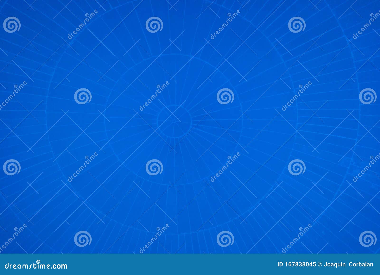 Blue Background with Spherical Circular Patterns Stock Image - Image of ...
