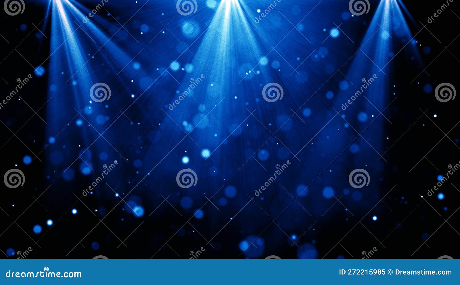 Blue Background with a Spotlight Stock Illustration - Illustration of ...