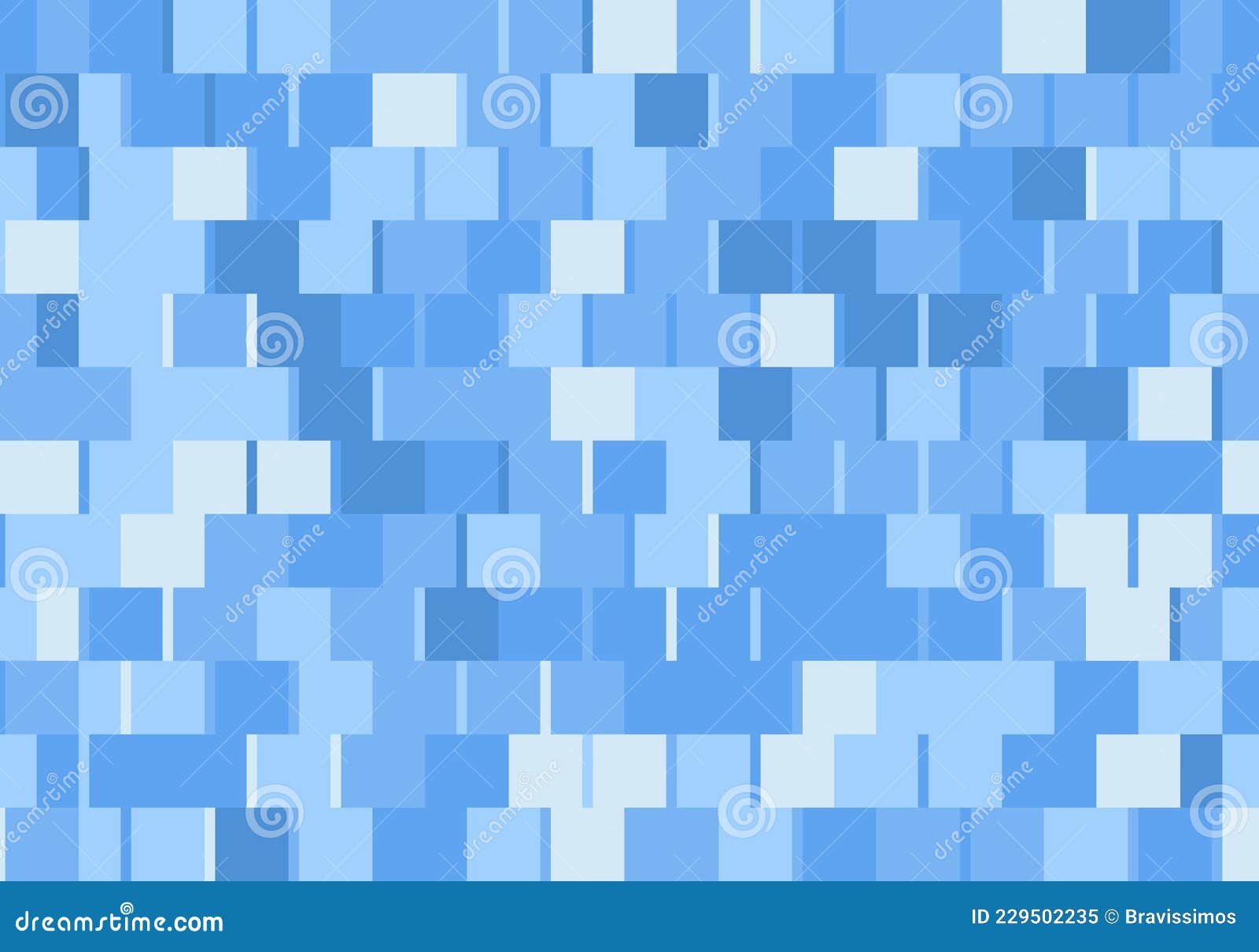 Blue Background Square Abstract Seamless Rectangle. Seamless Rectangle ...