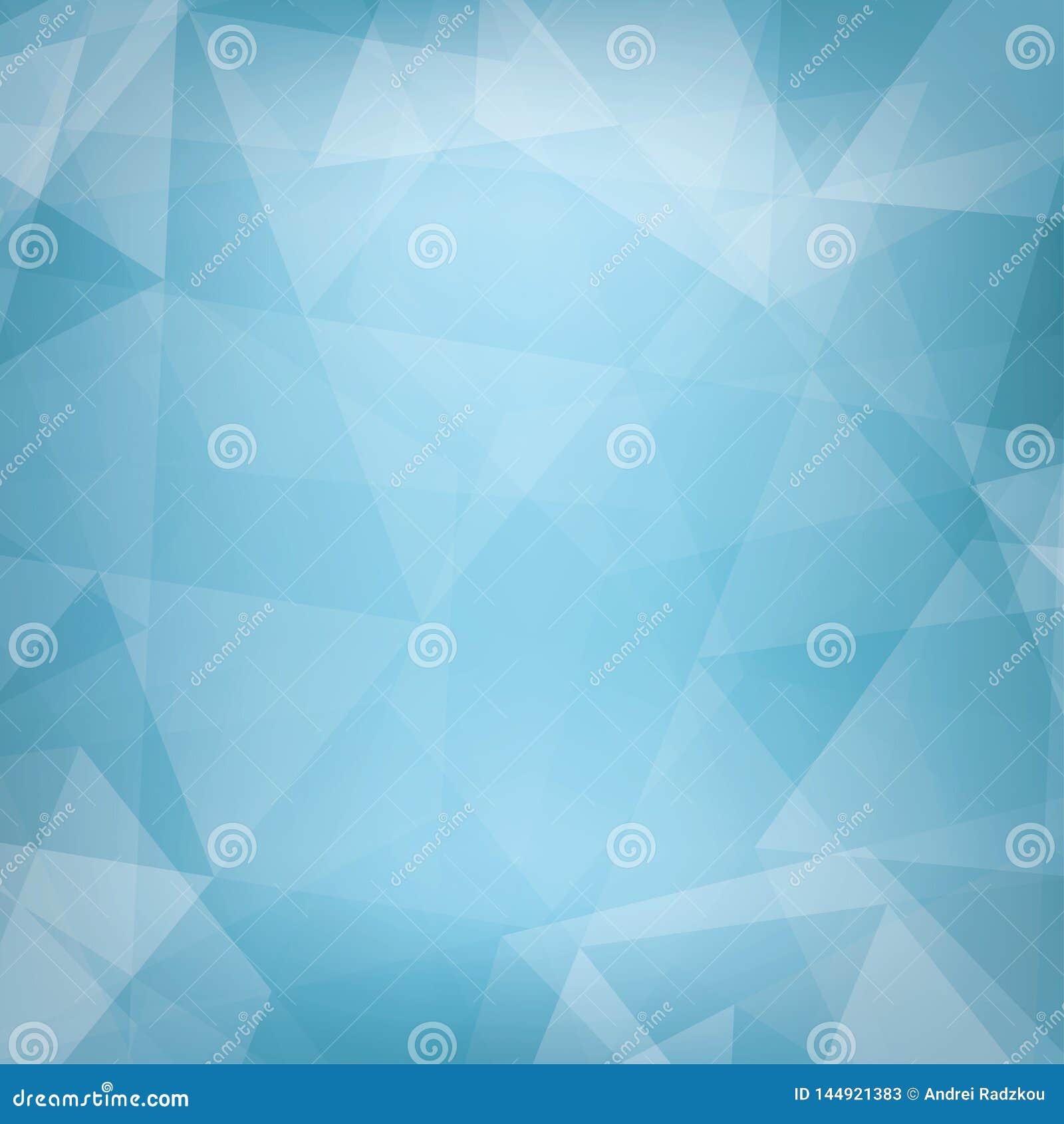Blue Background Textured by Triangles. Geometrical Pattern Stock Vector ...