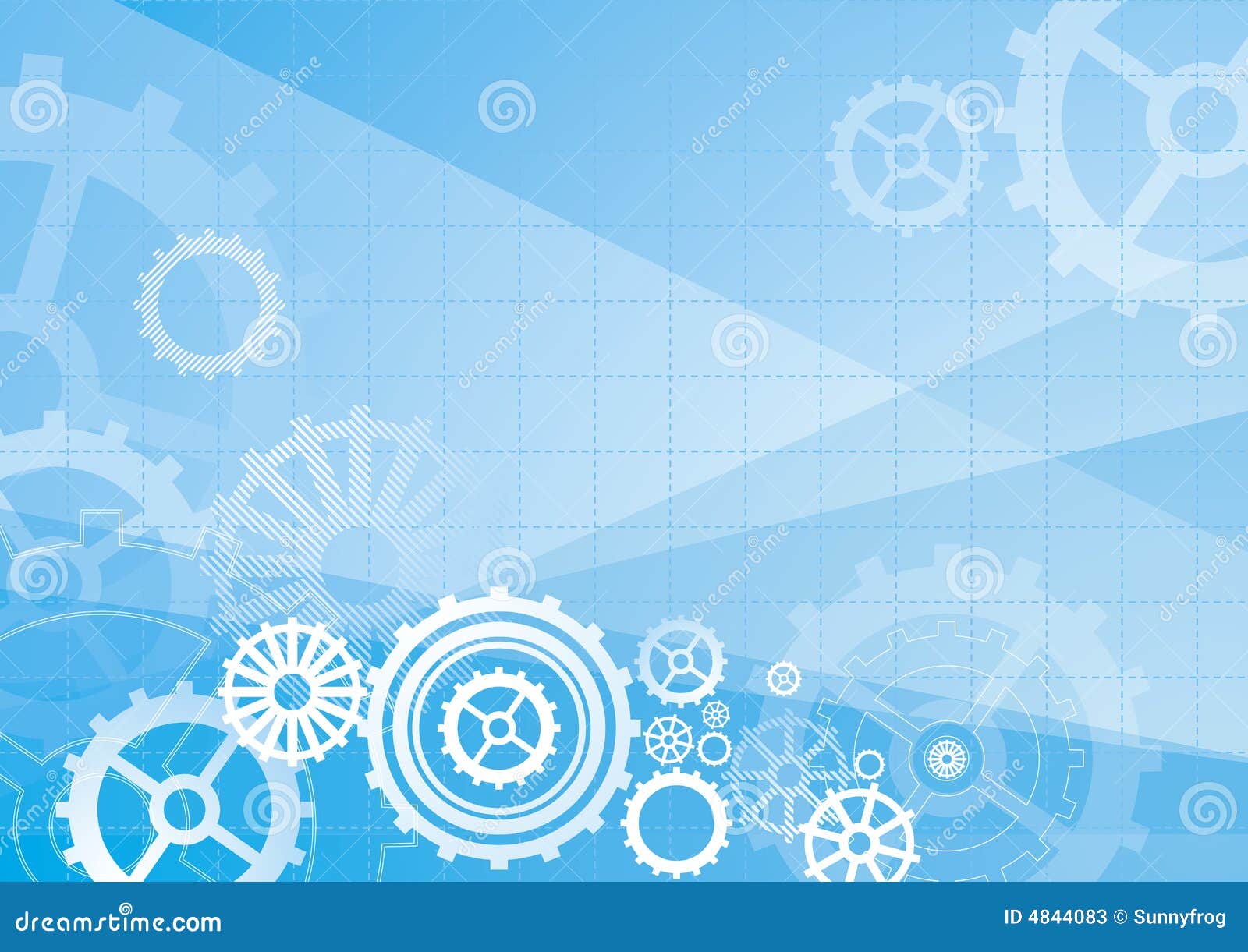 Blue background, vector stock vector. Illustration of ideas - 4844083