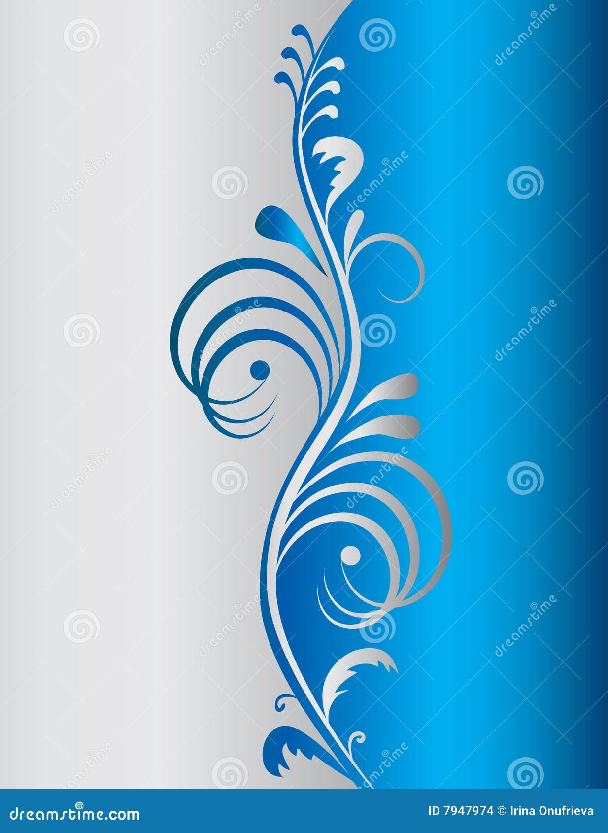 Blue Background with a Vertical Pattern Stock Vector - Illustration of ...