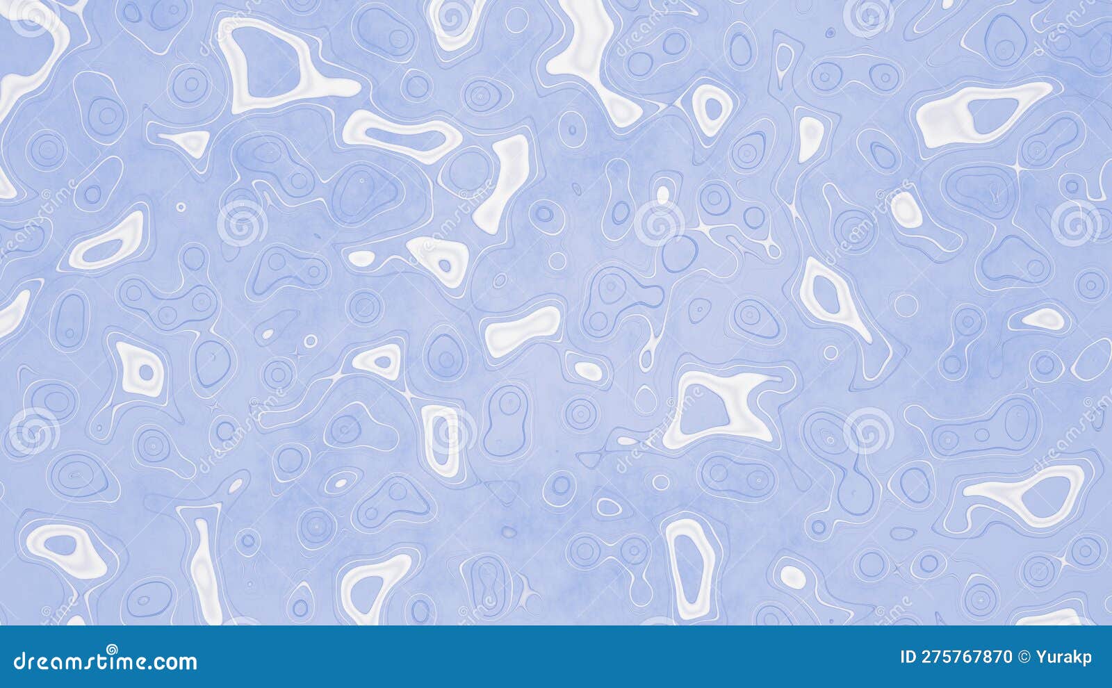 Blue Background with Water Effect. 3d Rendering Stock Illustration ...