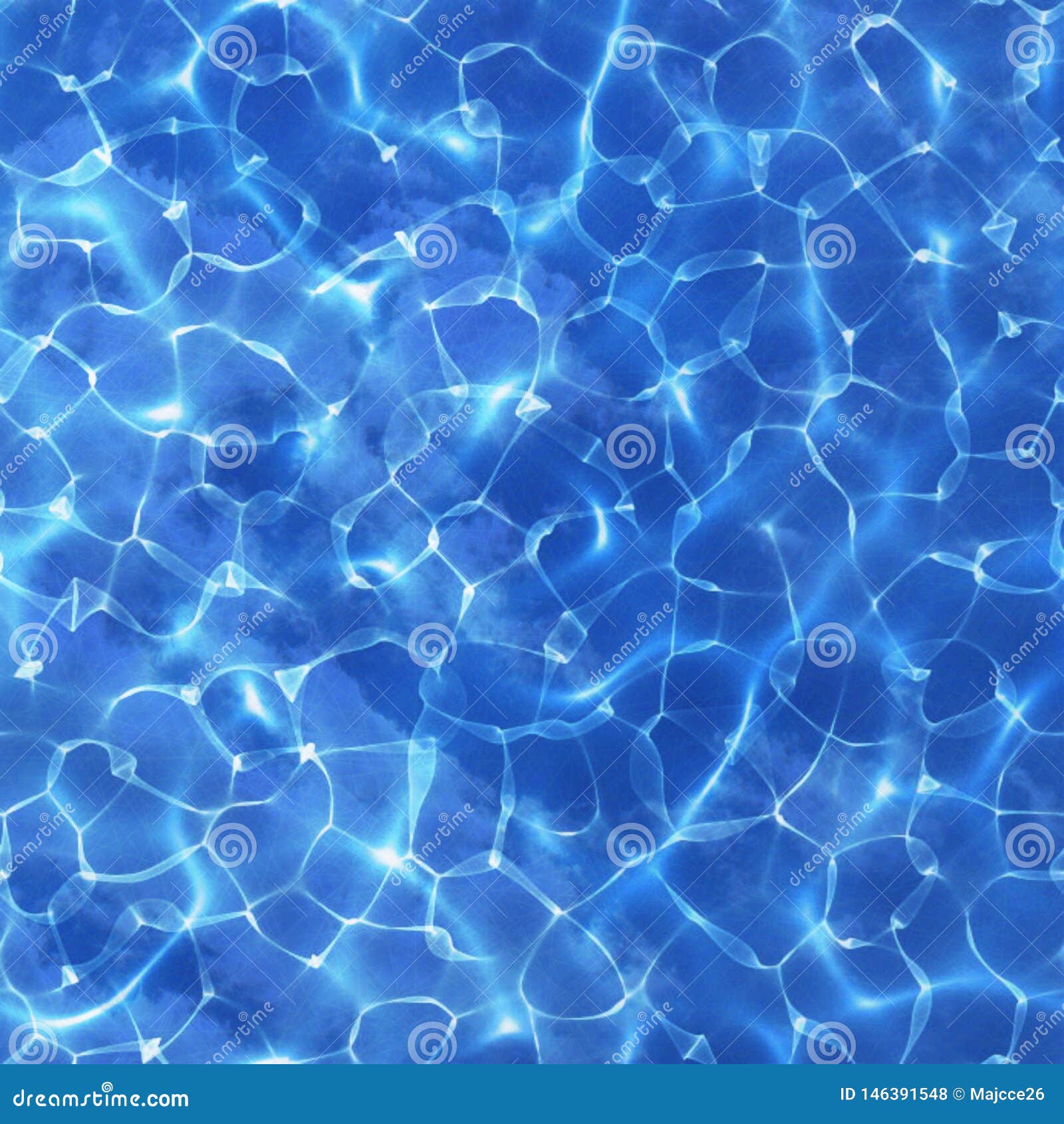 Blue Background Water Shiny Abstract Stock Photo - Image of wallpaper ...