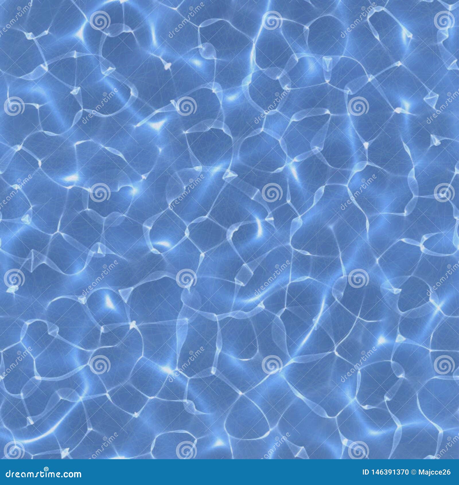 Blue Background Water Shiny Abstract Pattern Stock Photo - Image of ...