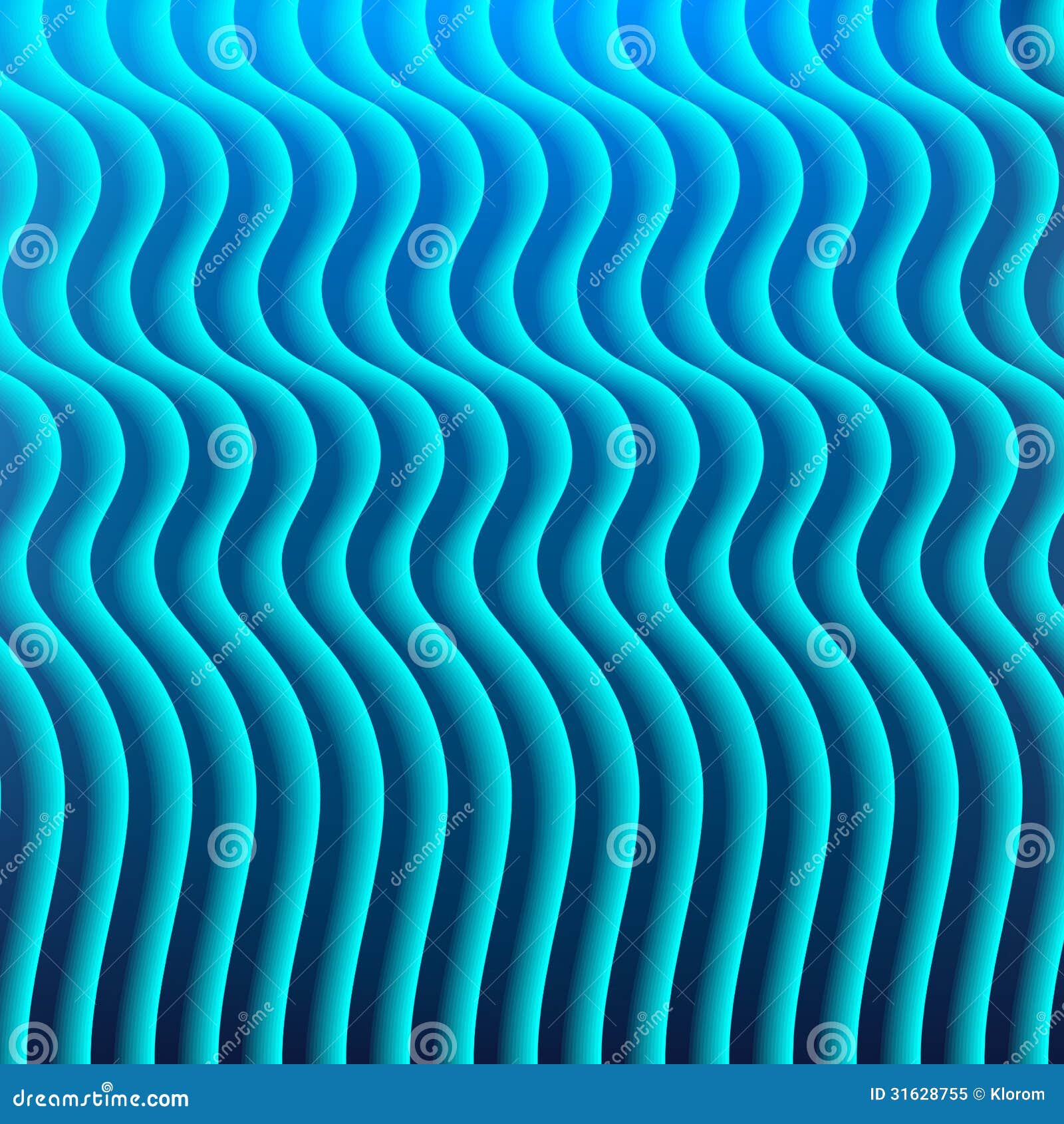 Blue Background with Wavy Lines Stock Vector - Illustration of ...