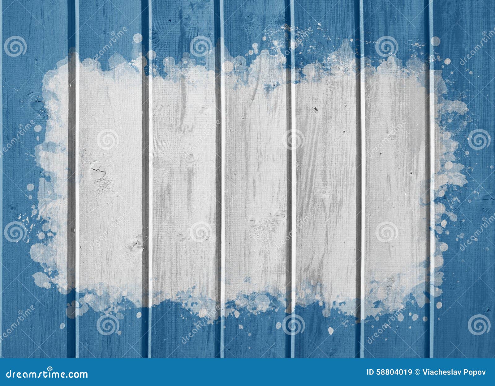 Blue Background with White Center Stock Illustration - Illustration of ...