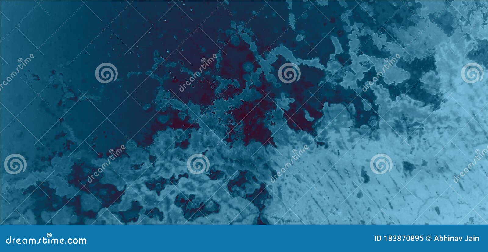 Blue Bacteria Texture Background. Texture of Microbes Viruses Germs ...