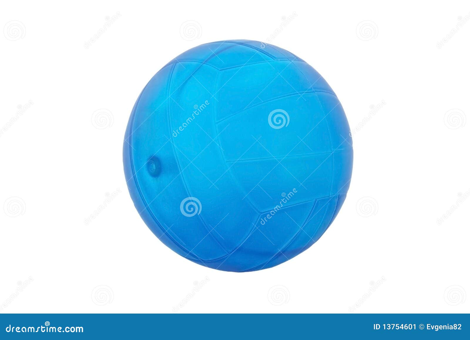 Blue ball stock image. Image of equipment, white, loss - 13754601