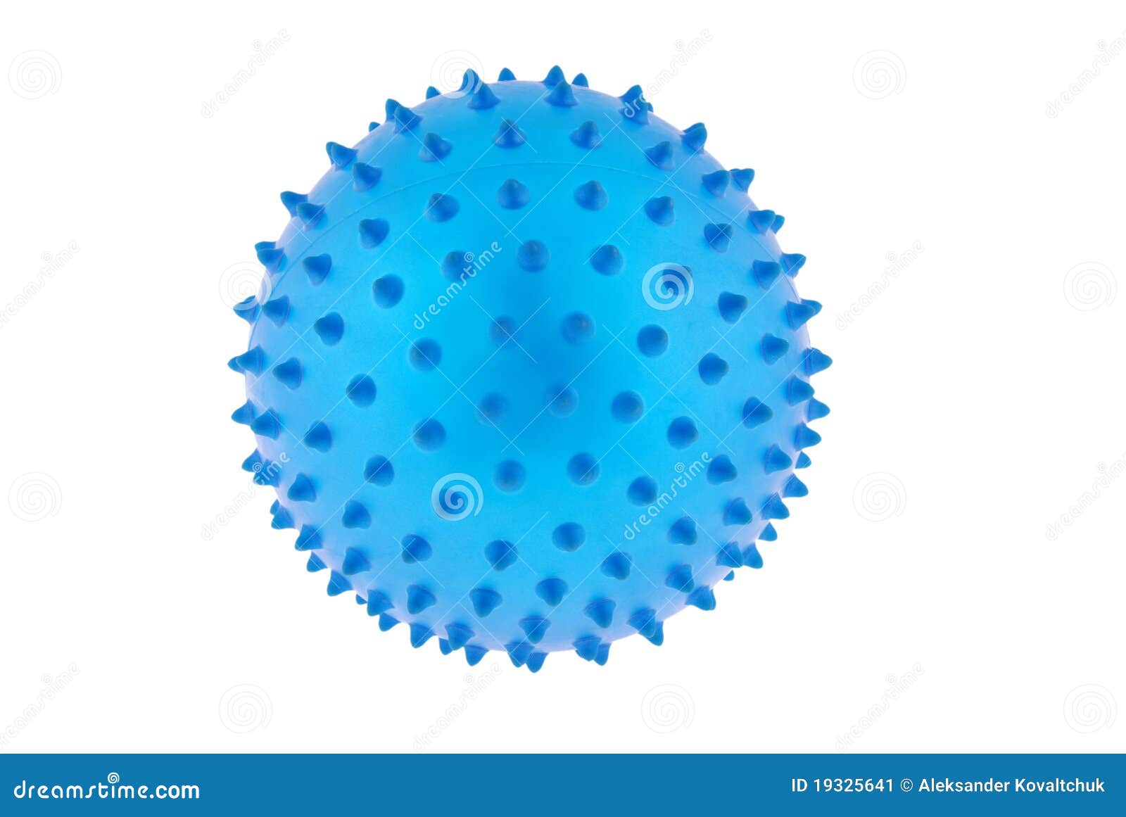 Blue ball stock image. Image of objects, isolated, plaything - 19325641