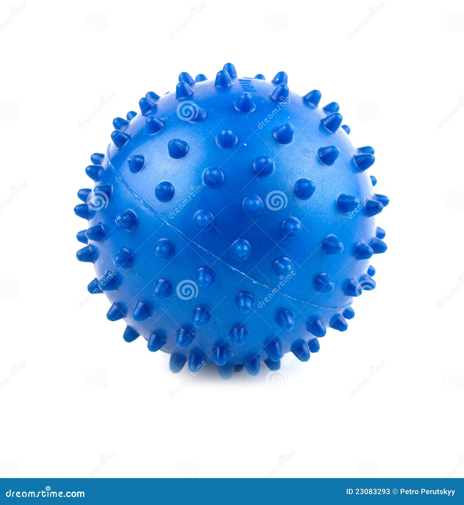 Blue ball stock image. Image of ball, classical, clipping - 23083293