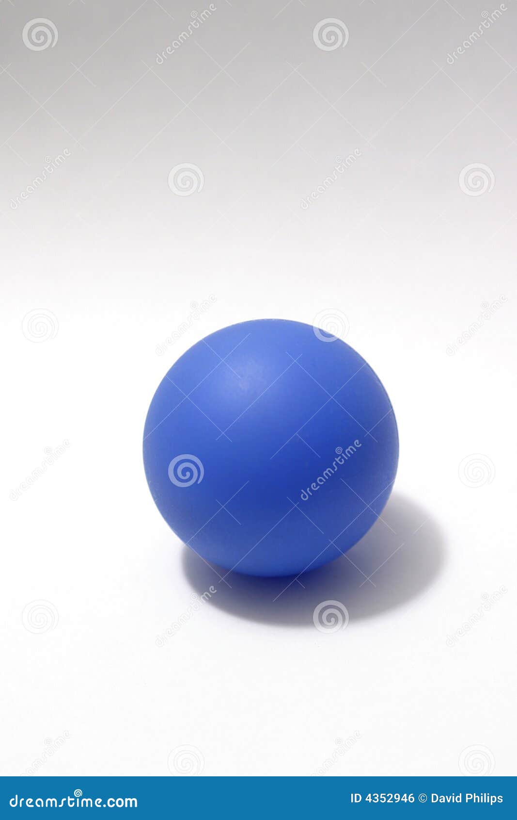 Blue Ball stock photo. Image of blue, clean, white, bright - 4352946