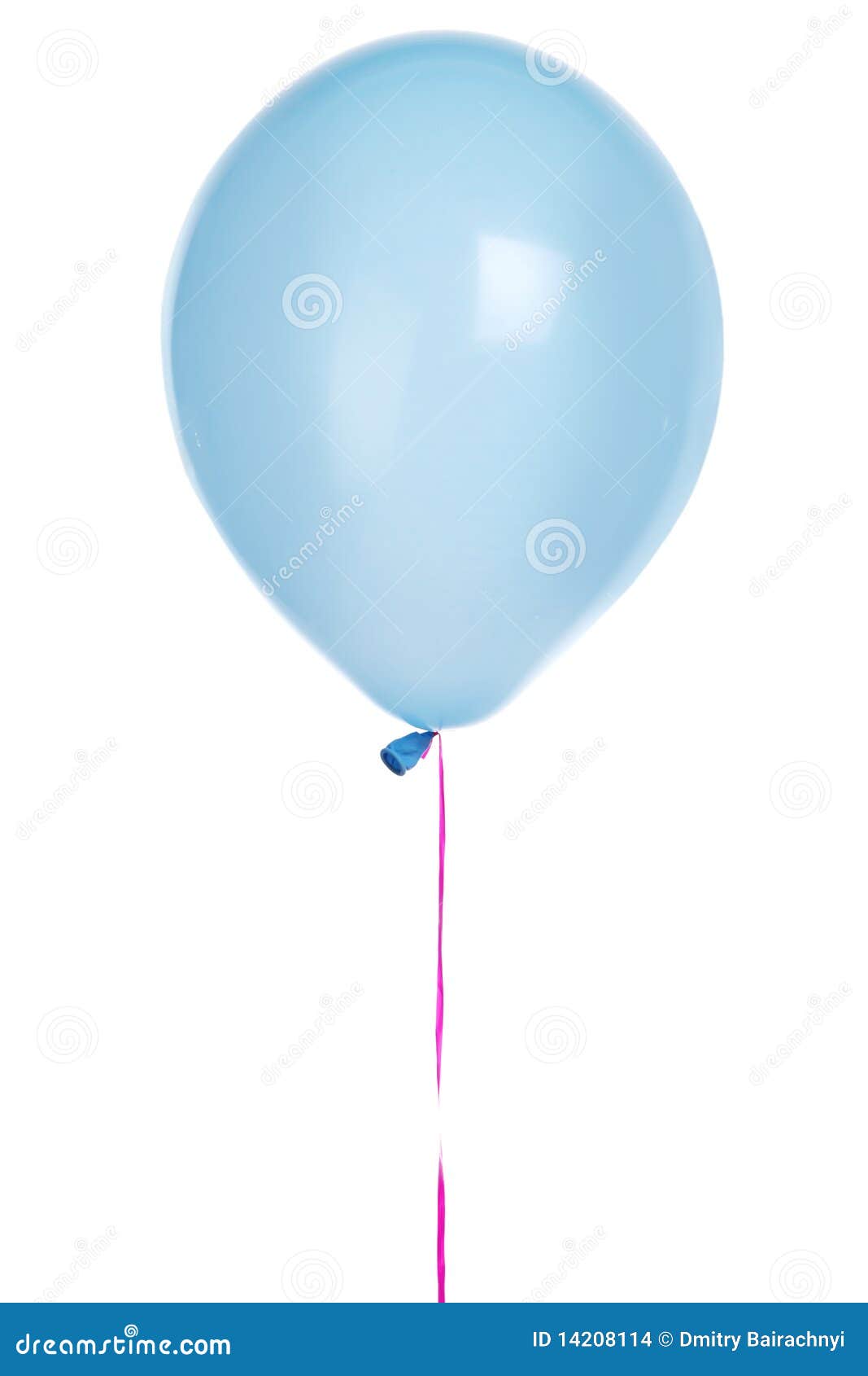 Blue balloon stock photo. Image of colors, isolated, blue - 14208114