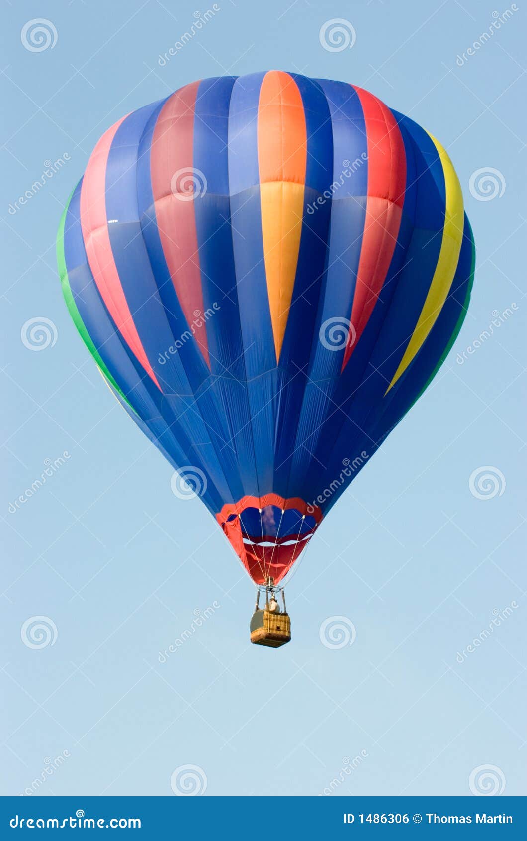 Blue Balloon stock photo. Image of flight, travel, helium - 1486306