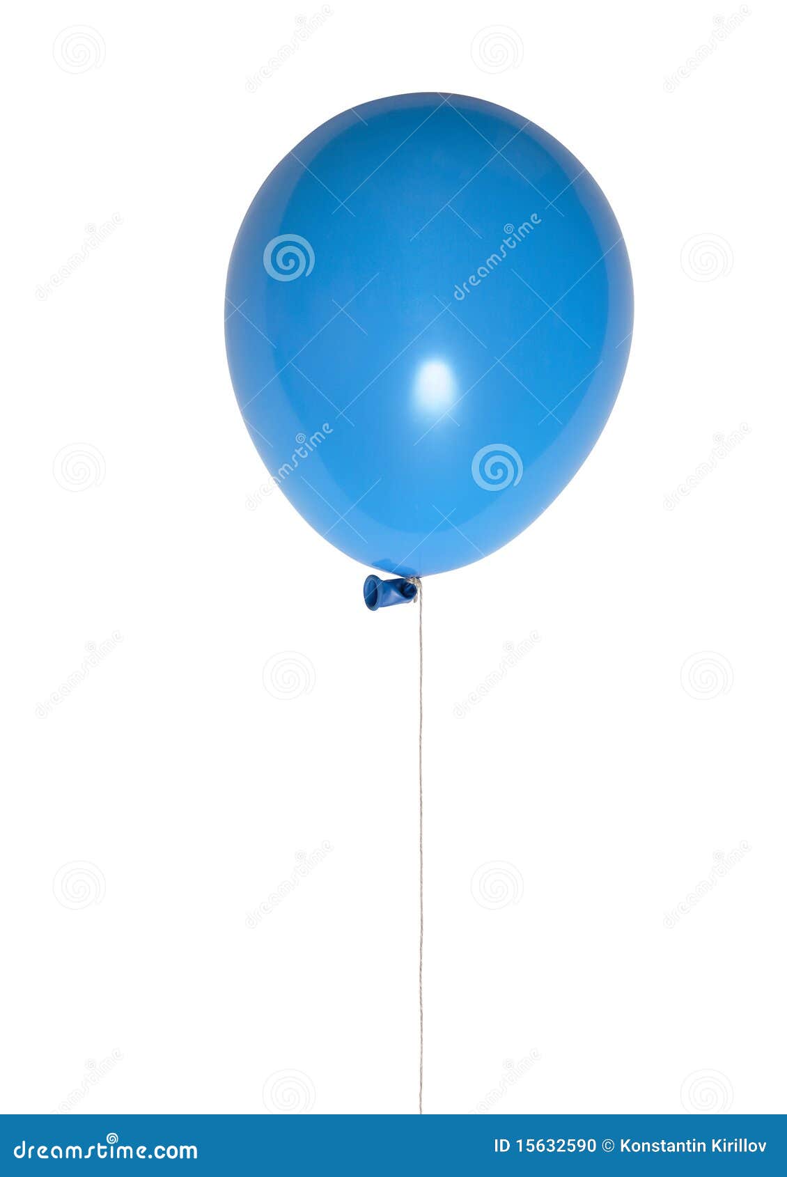 Blue Balloon Stock Photo | CartoonDealer.com #18053136