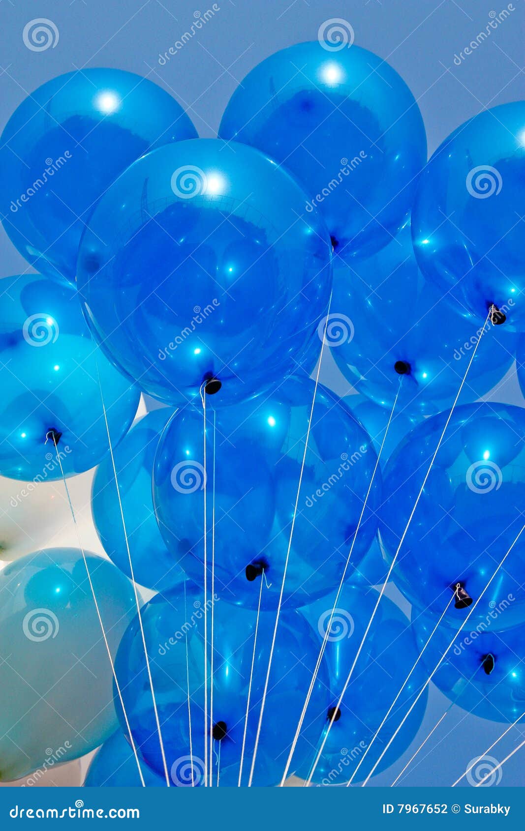 Blue balloon stock photo. Image of balloon, festival, funny - 7967652