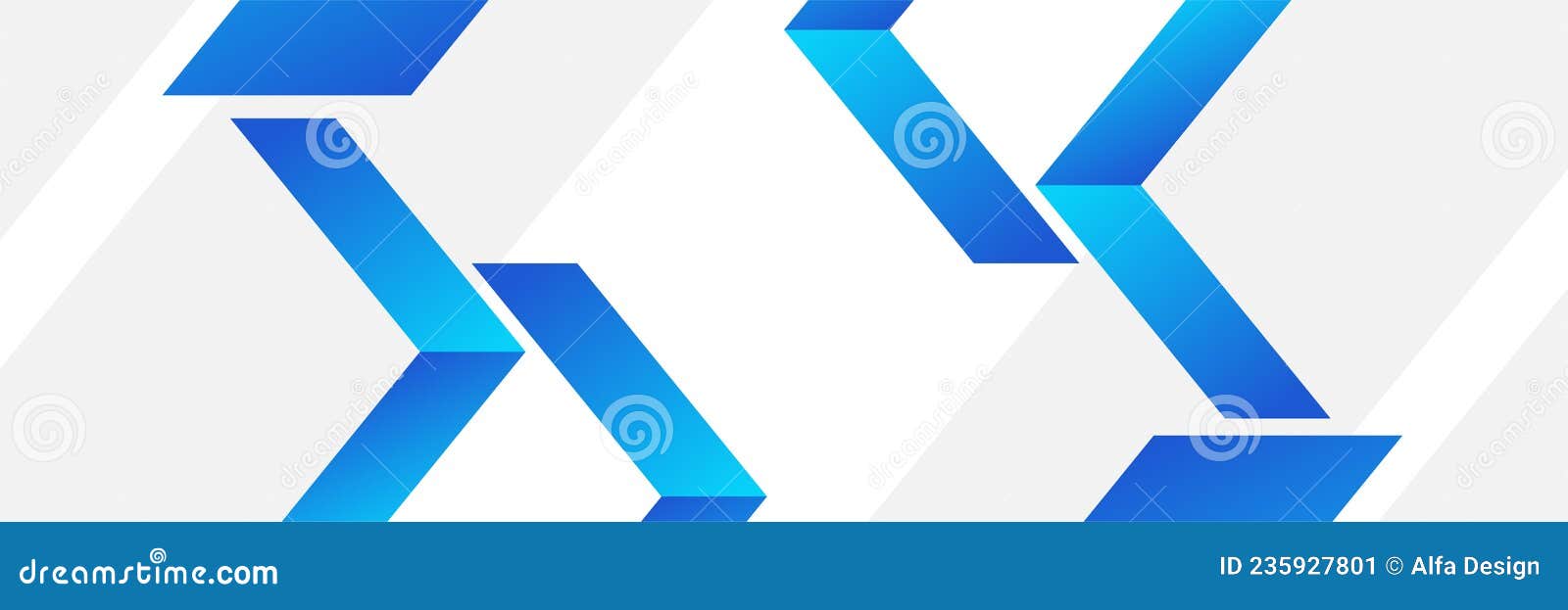 Blue Banner Background. Vector Abstract Graphic Design Banner Pattern ...