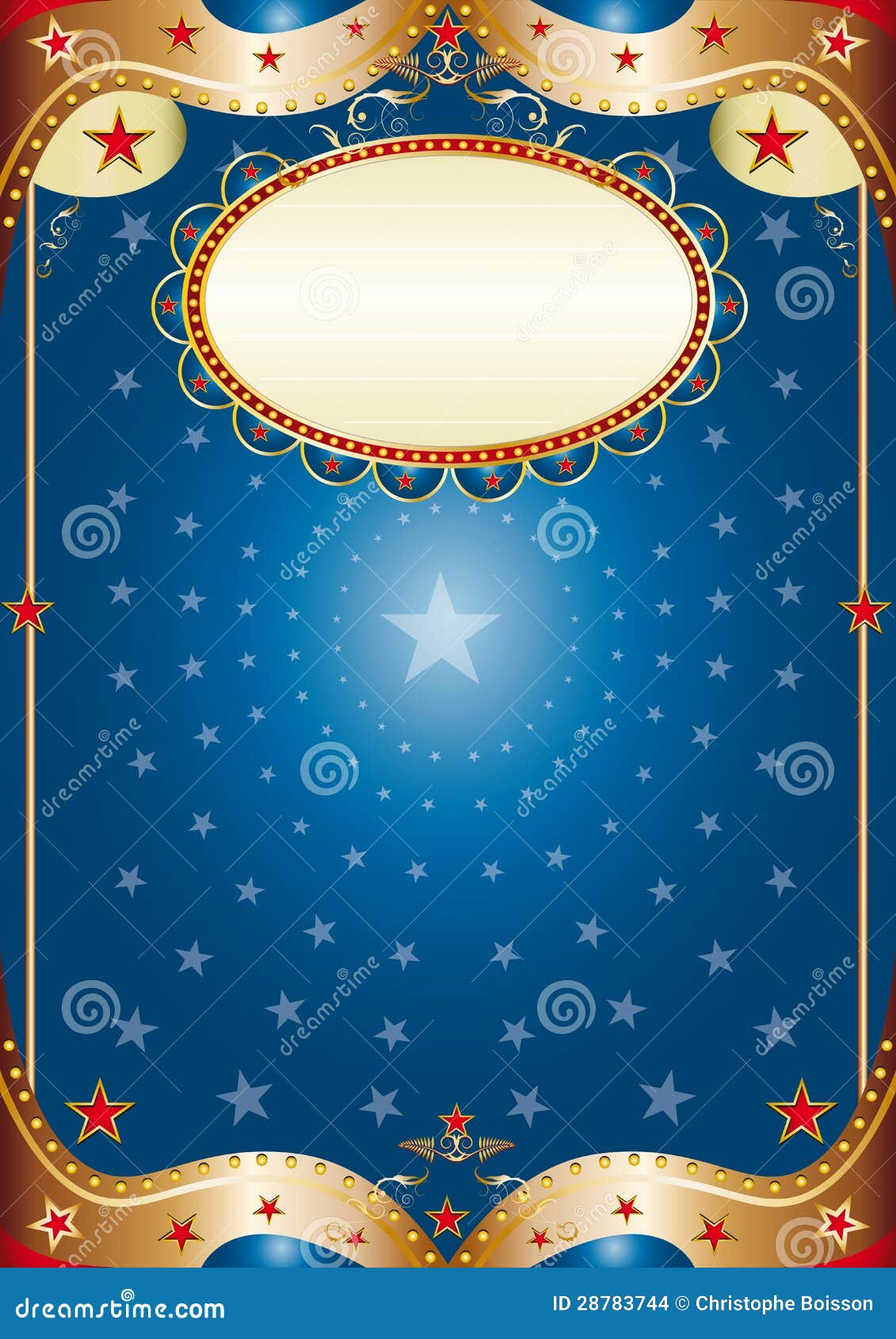 Blue baroque frame stock illustration. Illustration of artistic - 28783744