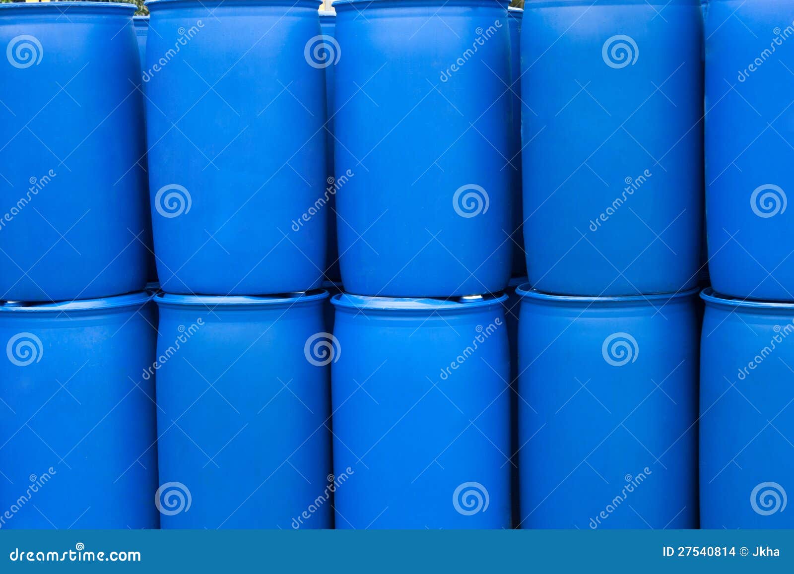 Blue Barrels stock photo. Image of liquid, storage, risk - 27540814