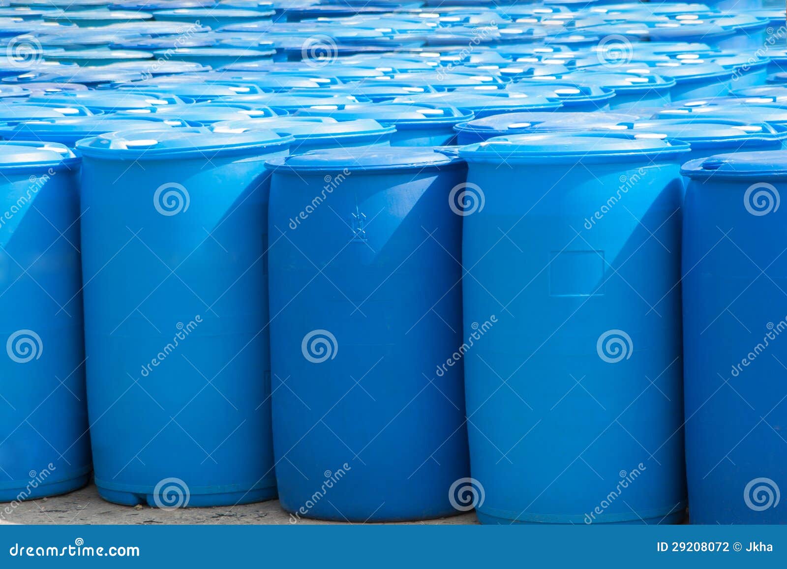 Blue Barrels stock photo. Image of outdoors, sending - 29208072