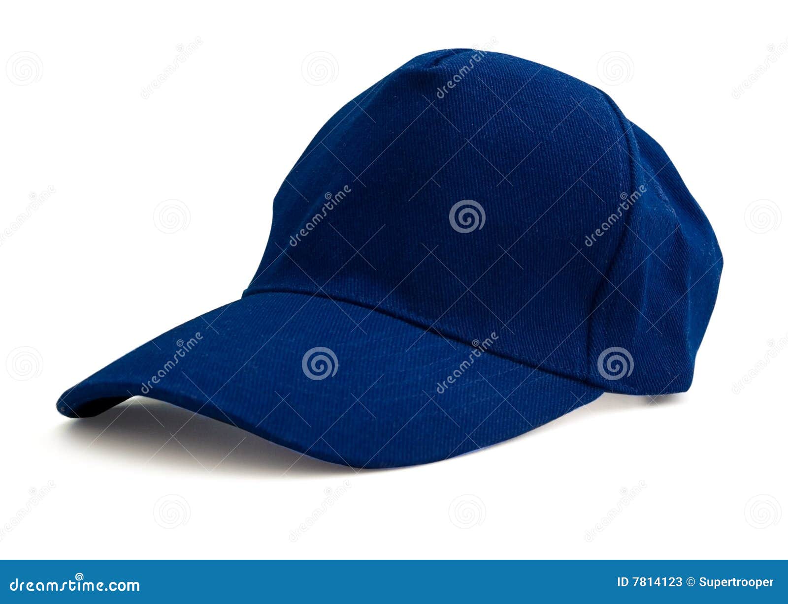 Blue baseball cap stock image. Image of baseball, sports - 7814123