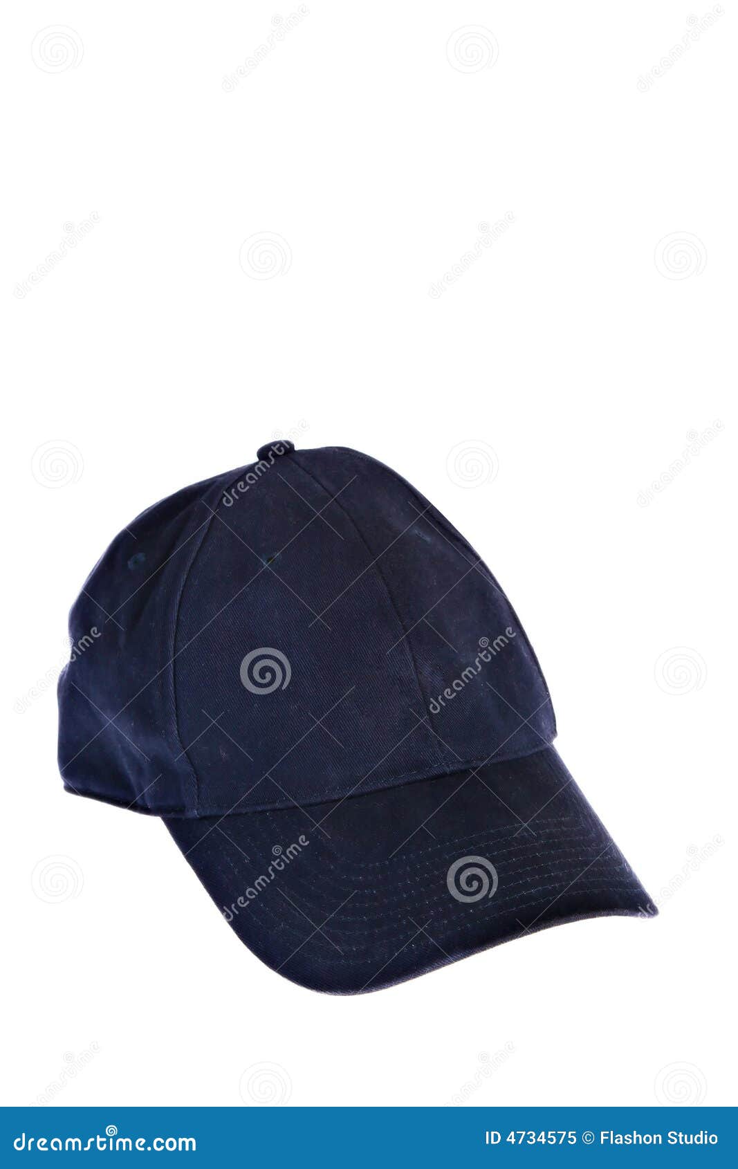 Blue Baseball Cap Isolated stock image. Image of protection - 4734575