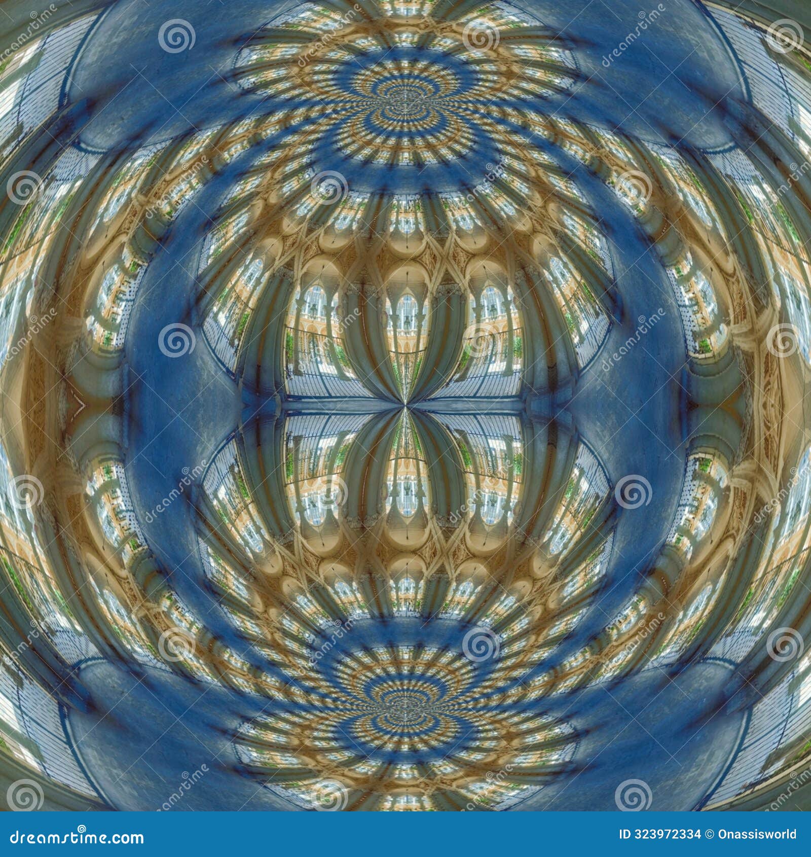 Blue Based Abstract Background Template Blurry Shapes Stock Photo ...