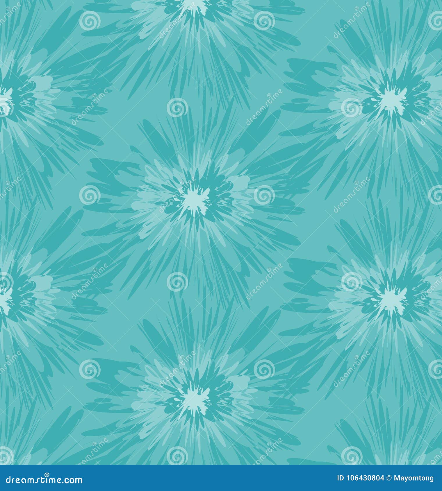 Blue batik pattern stock vector. Illustration of colour - 106430804