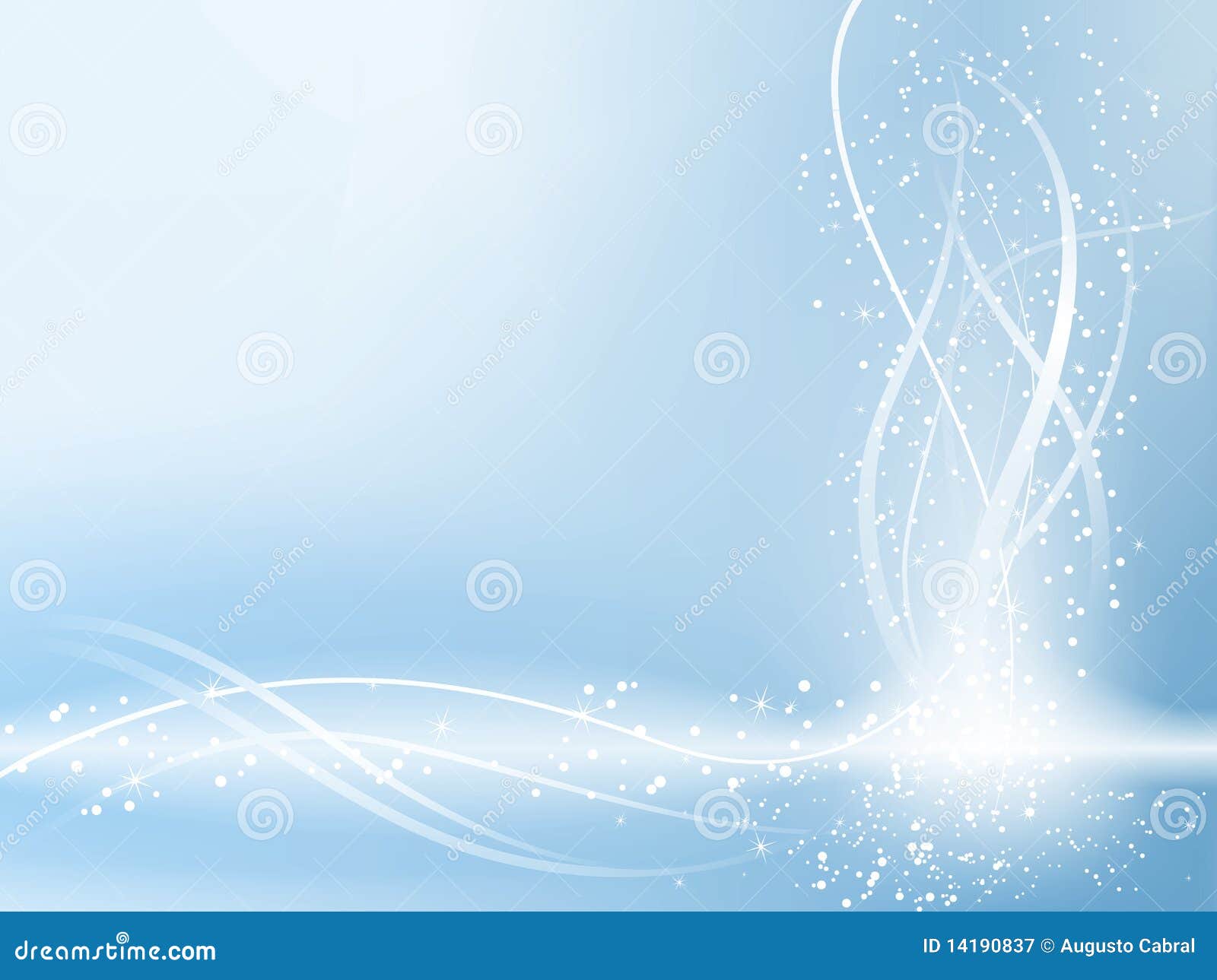 Blue Beautiful Pastel Background Stock Vector - Illustration of fantasy ...