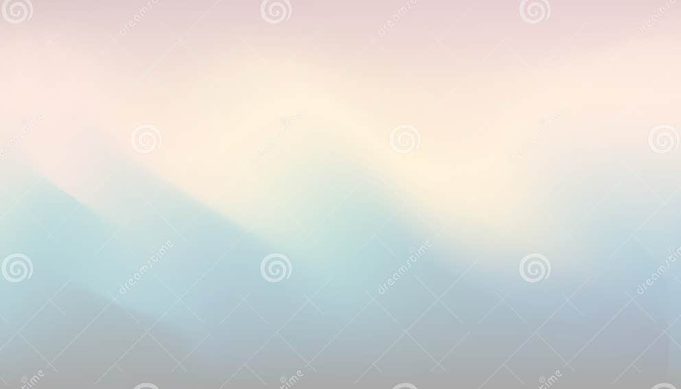 Blue and Beige Abstract Blur Background. Vector Illustration Stock ...