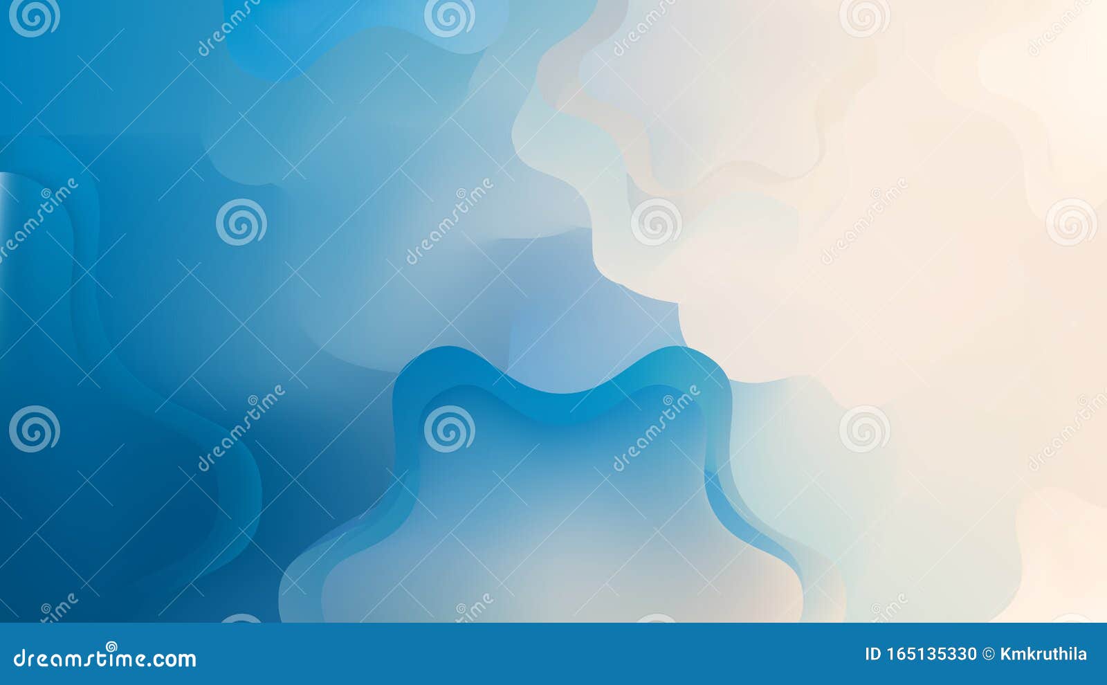 Blue and Beige Background Graphic Stock Vector - Illustration of ...