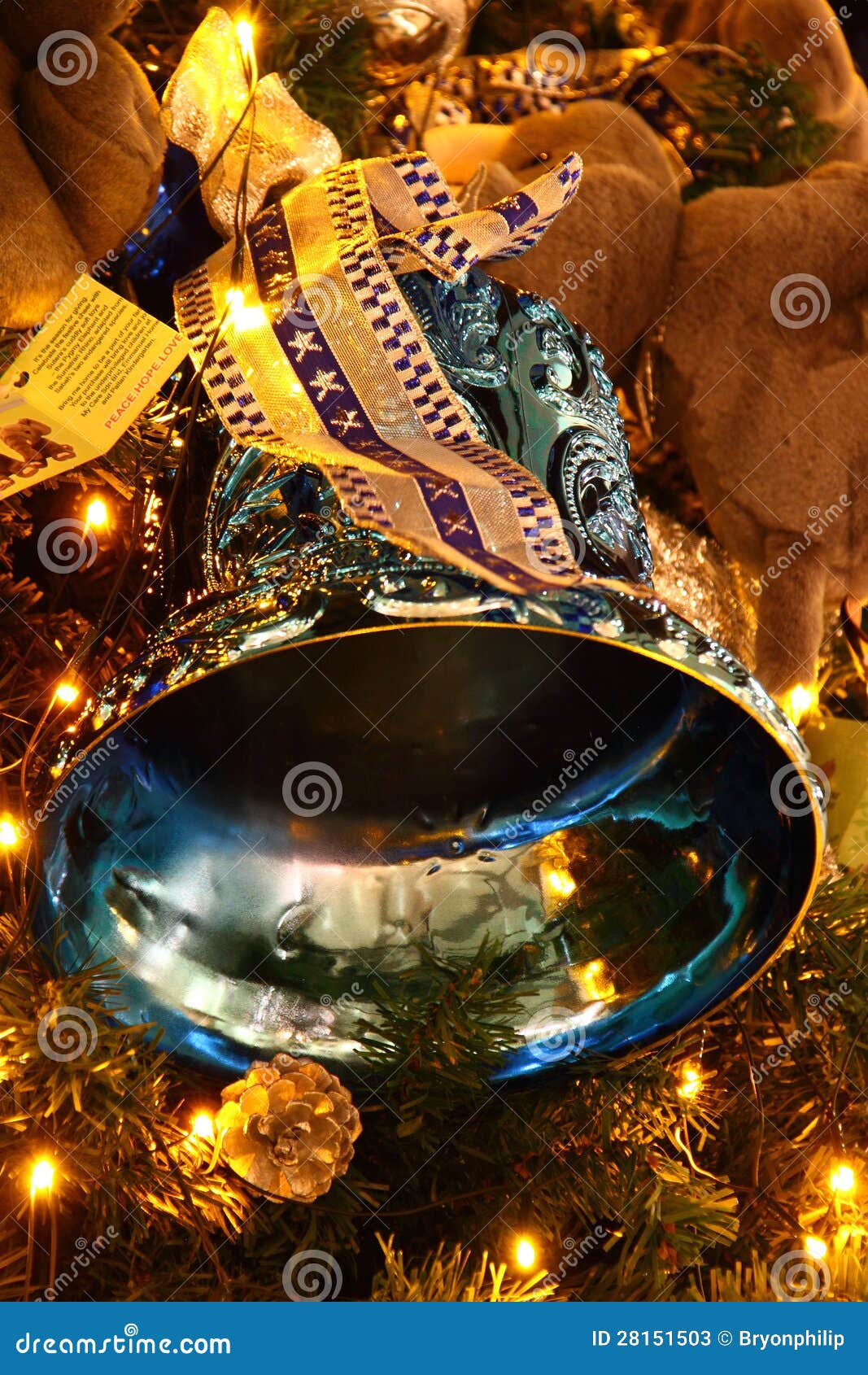 Blue Bell stock image. Image of christmas, celebration - 28151503