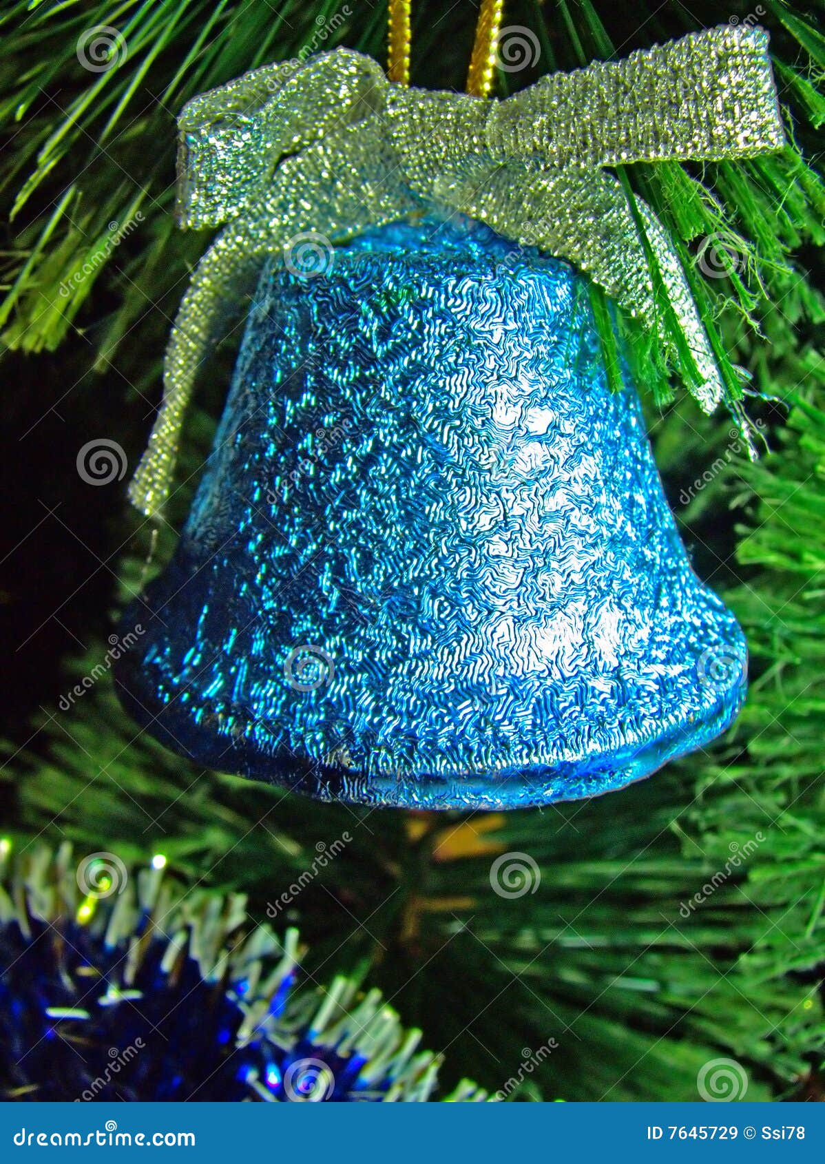 Blue bell stock image. Image of decoration, child, life - 7645729