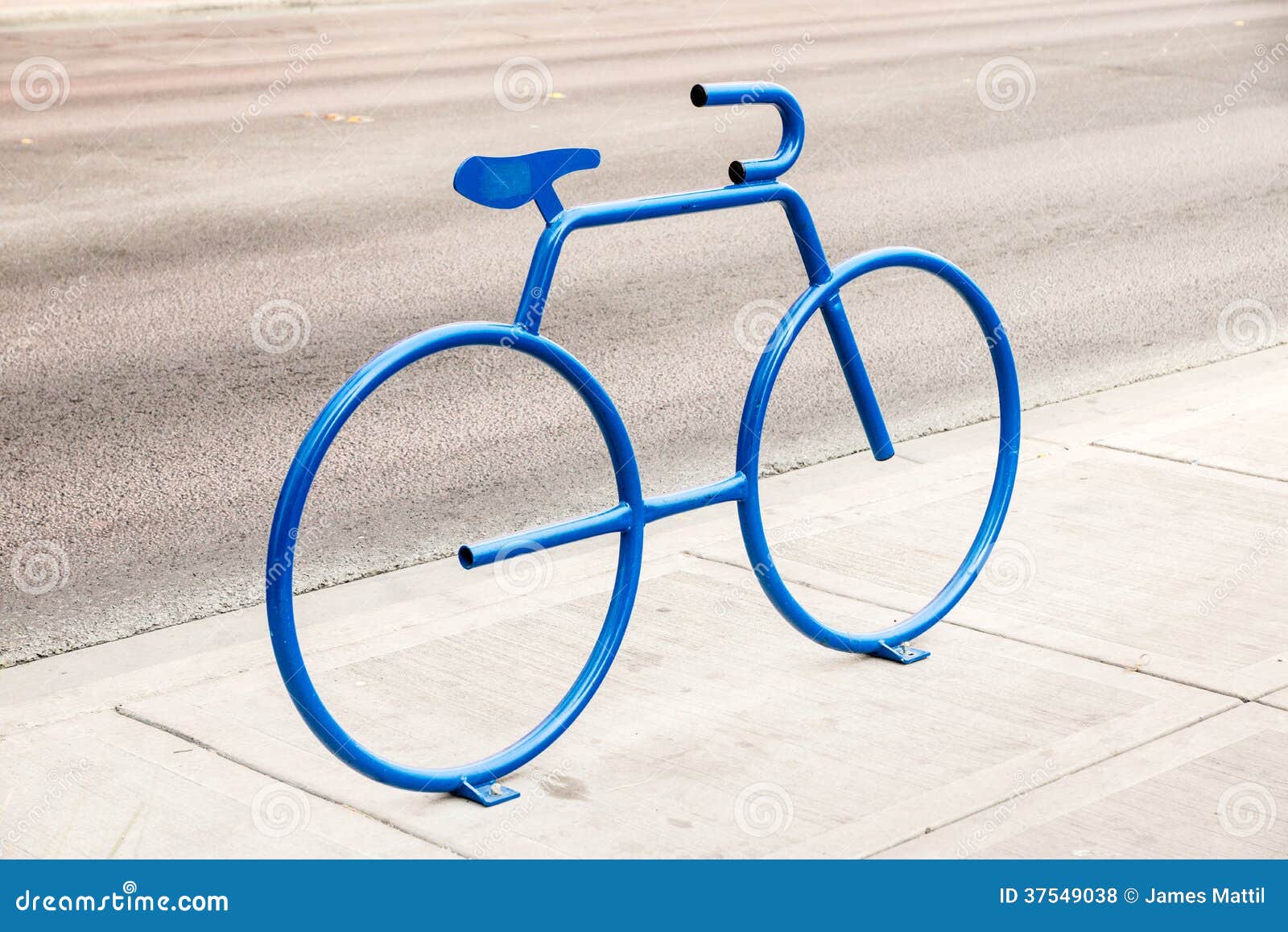 Blue Bicycle stock photo. Image of road, bicycle, sidewalk - 37549038