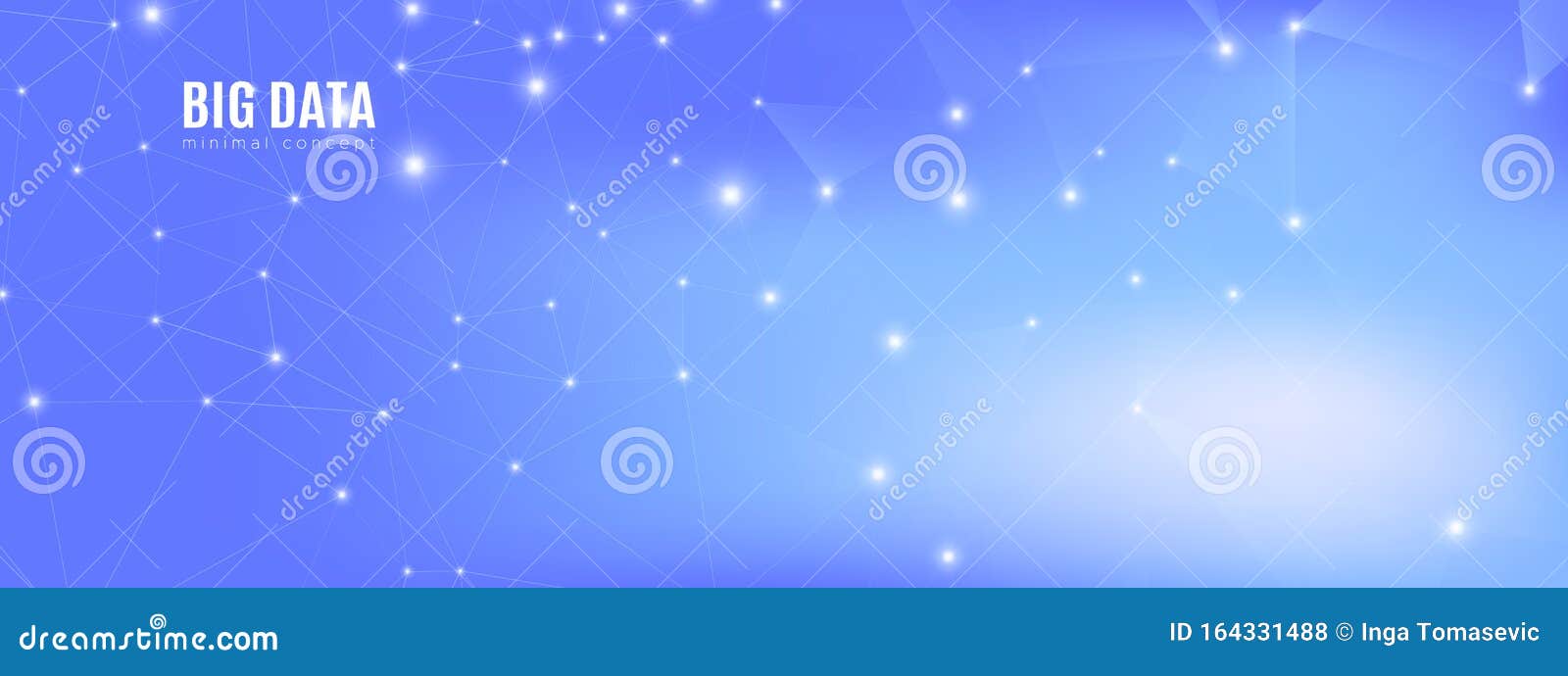 Blue Big Data Center. Technology Texture Stock Vector - Illustration of ...