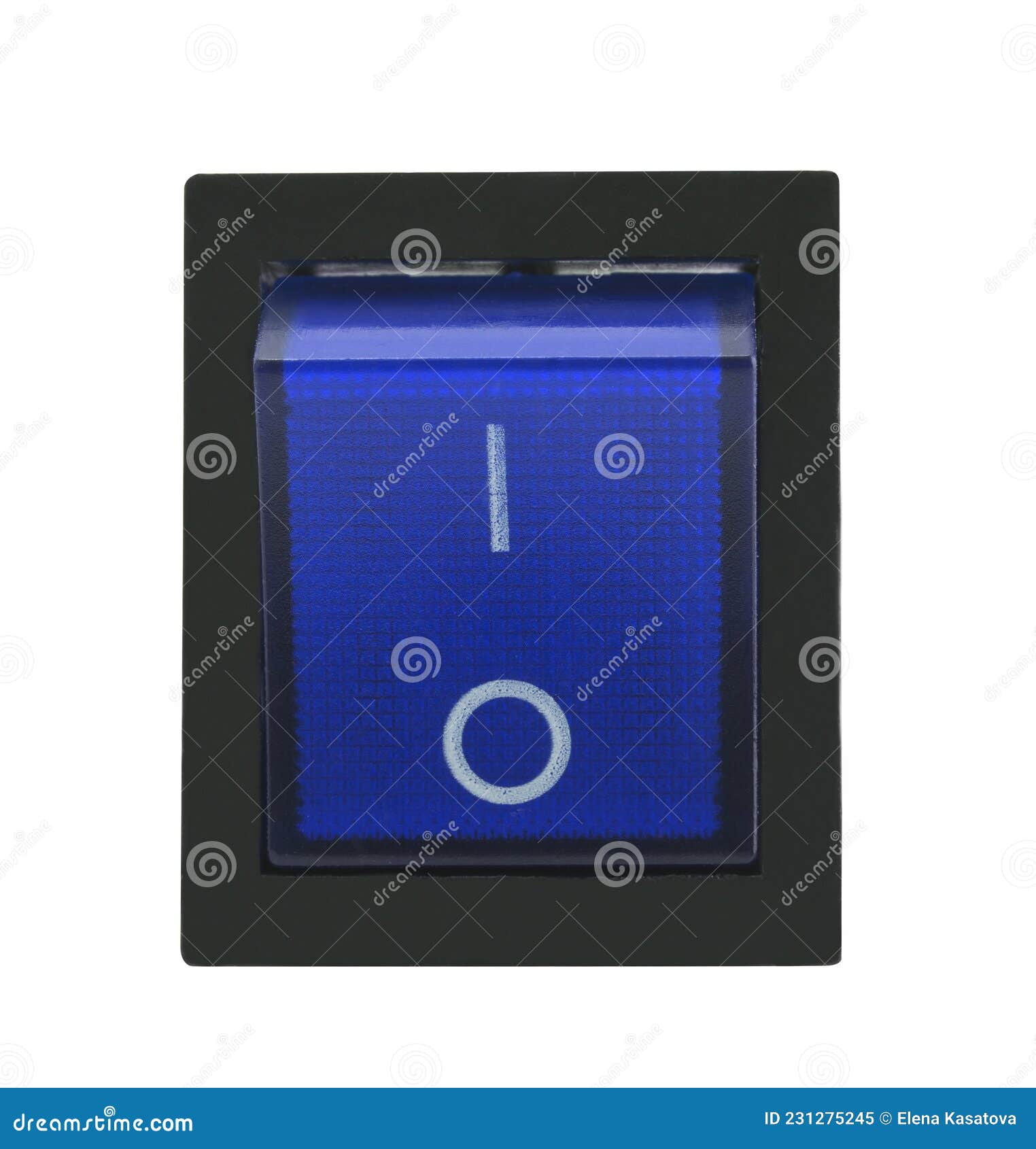 Blue Big and Small Buttons Isolated Stock Image - Image of design ...