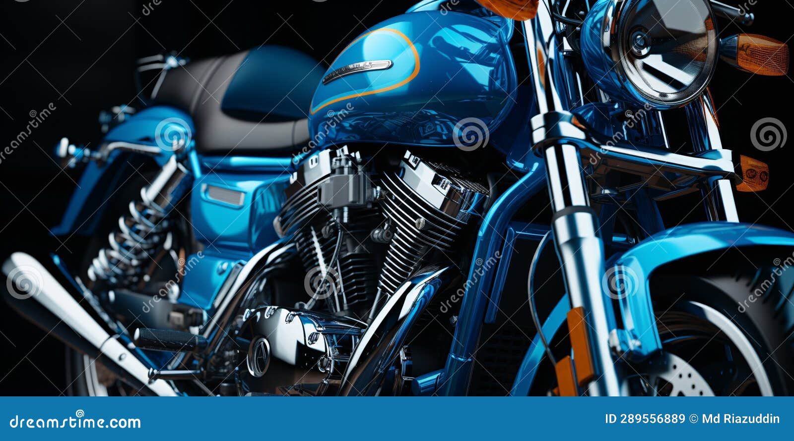 Blue Bike Isolated Blue Background Stock Illustration - Illustration of ...