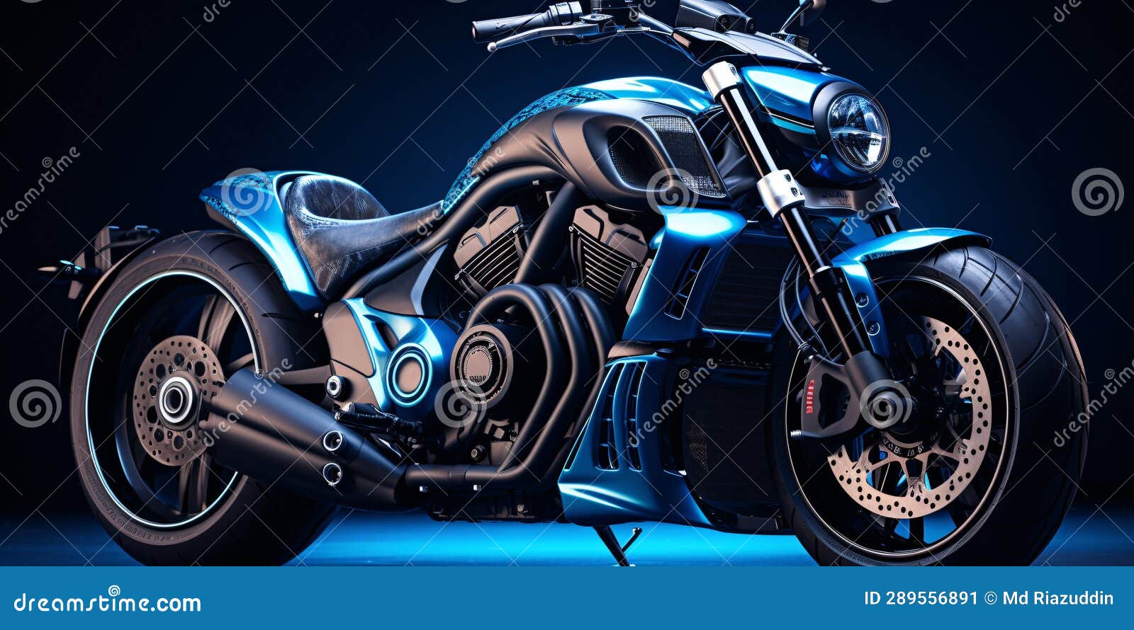 Blue Bike Isolated Blue Background Stock Illustration - Illustration of ...