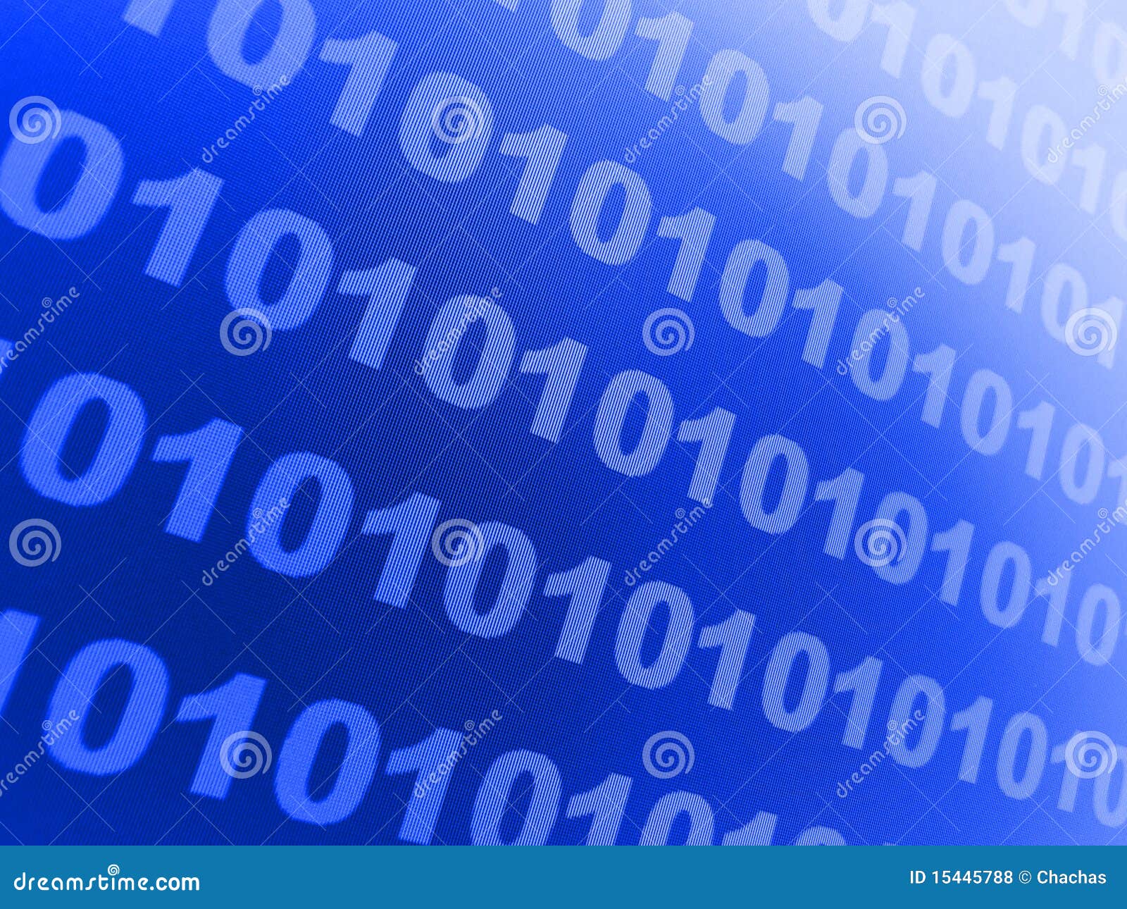 Blue Binary Background stock illustration. Illustration of diagonal ...