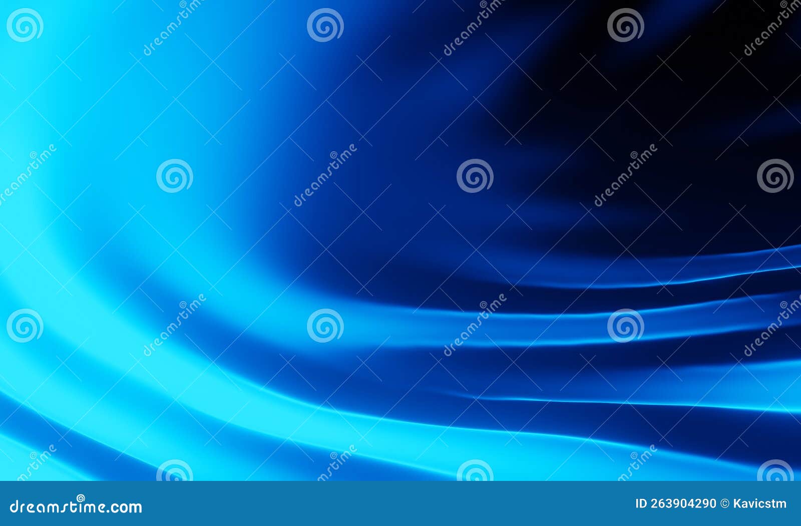 Blue and Black Abstract Wave Background Stock Illustration ...