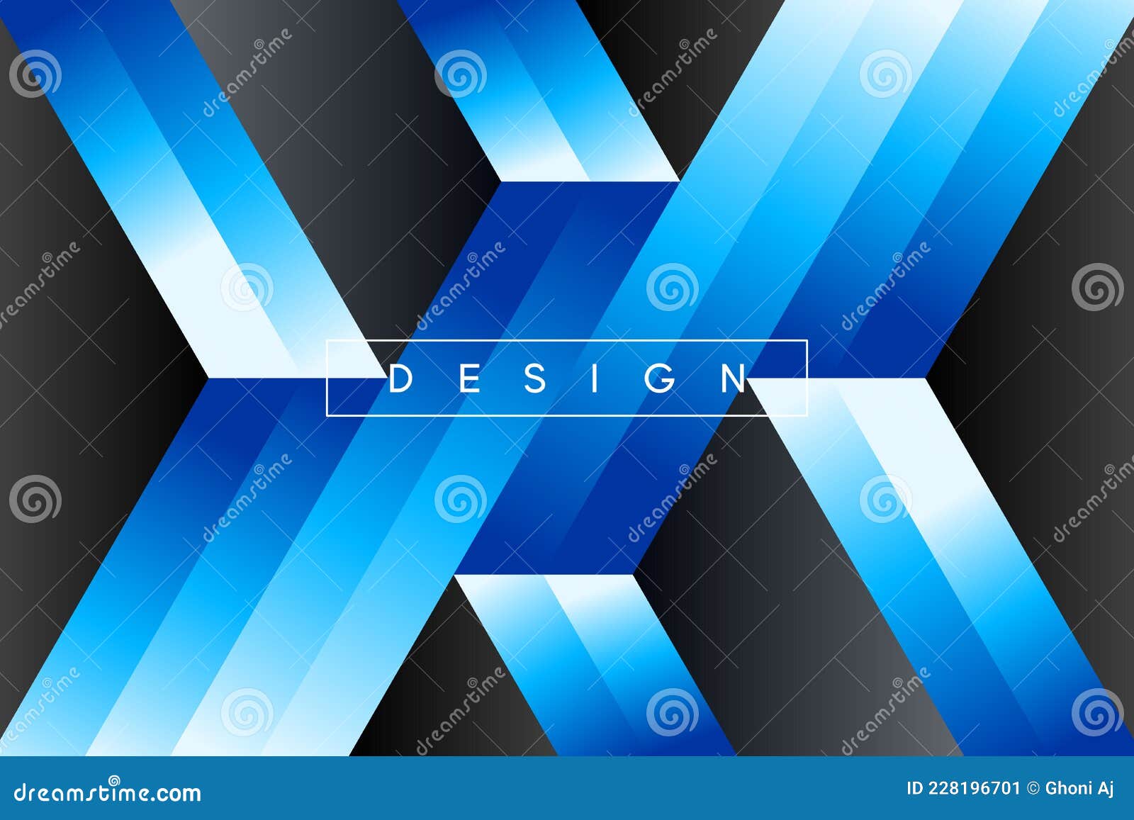 Blue and Black Abstract Background Line Style Stock Vector ...