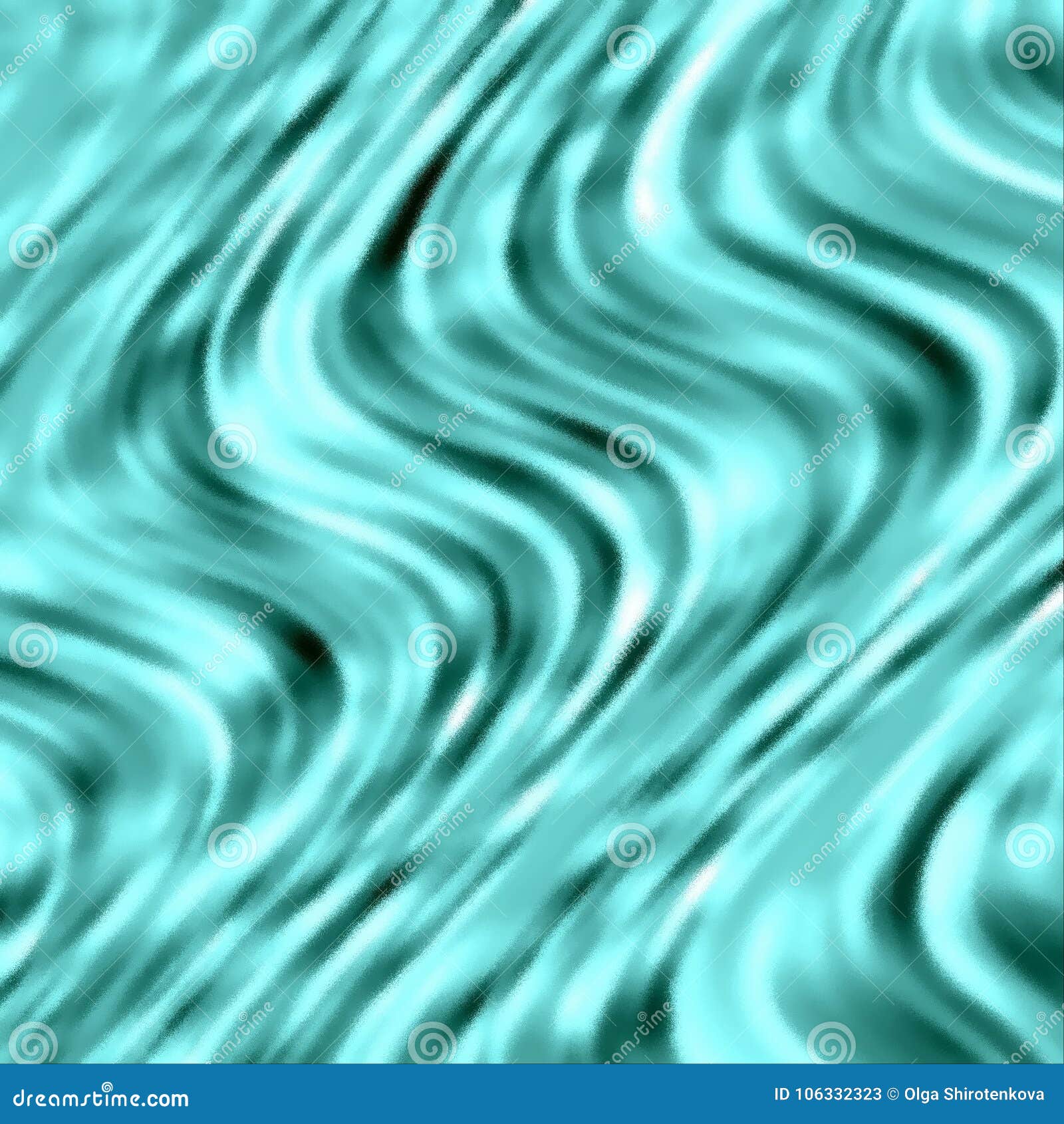 Blue, Black Color Background. Wavy Pattern. Modern Art. Stock ...