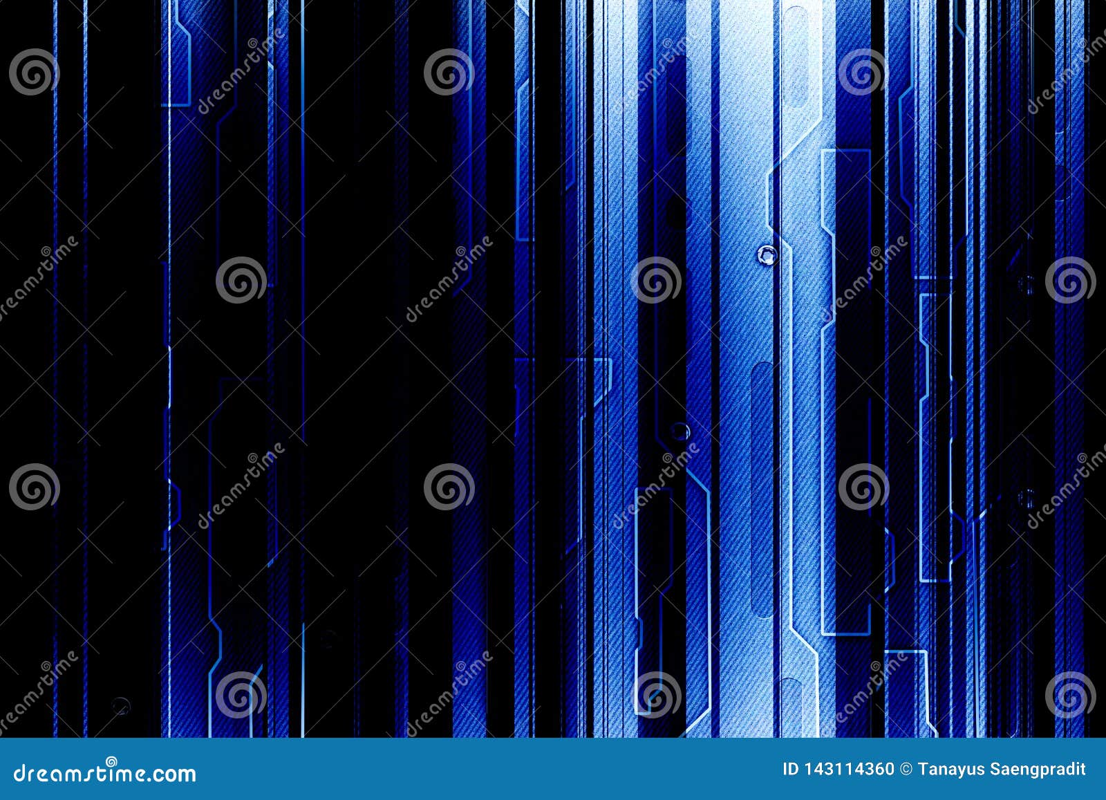Blue and Black Color Bar Background Stock Illustration - Illustration ...