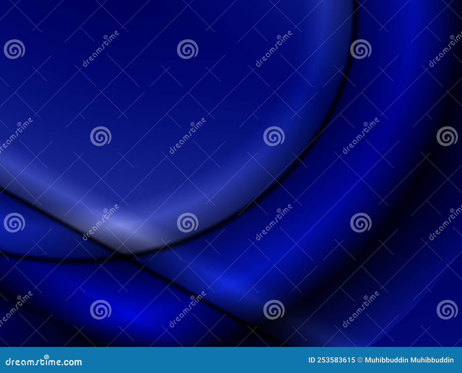 Blue Black Gradient Background for Mobile or Phone Application. Stock ...