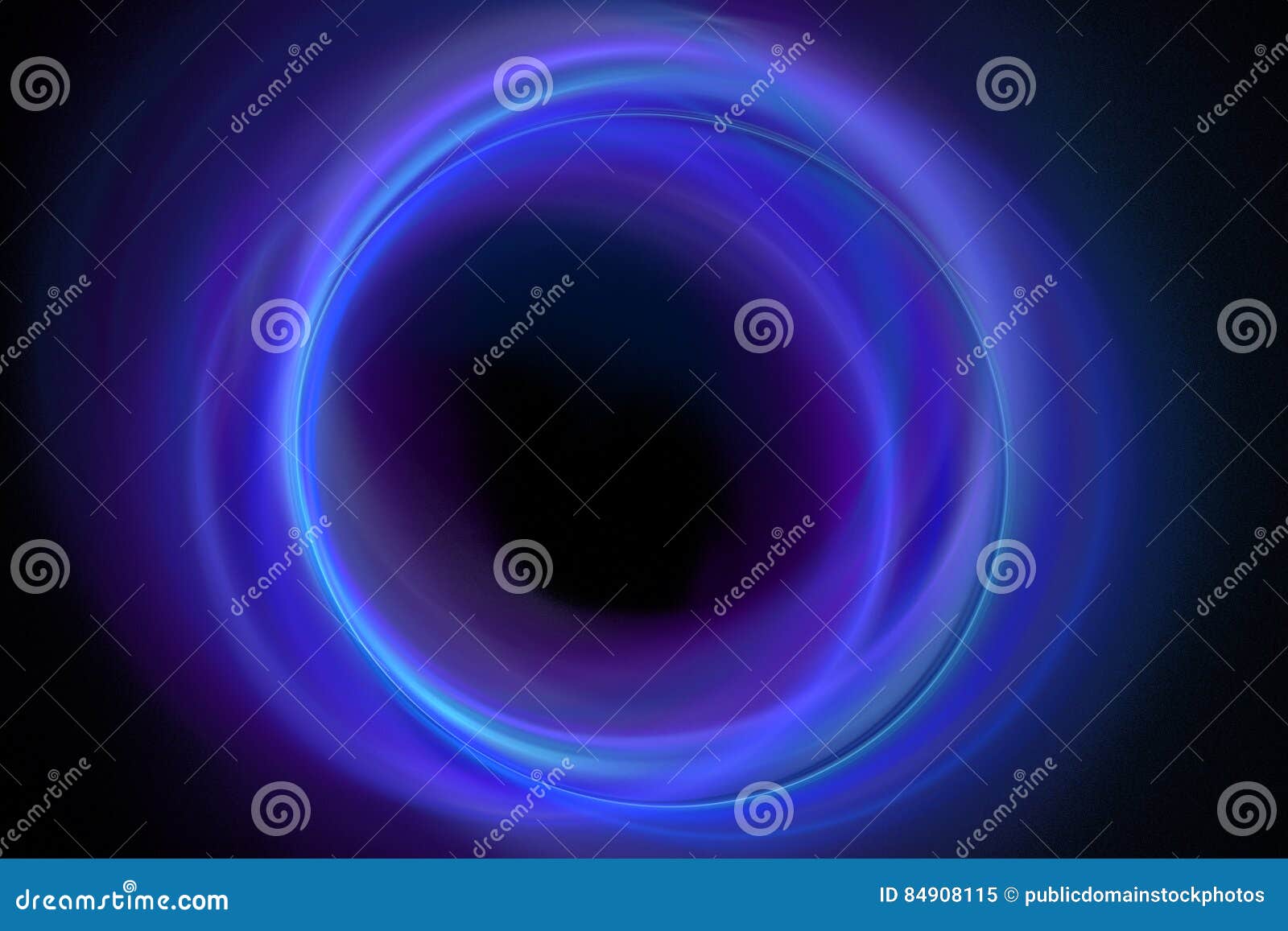 Blue-black Hole Picture. Image: 84908115